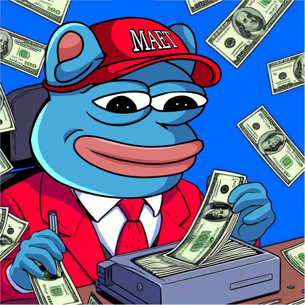 ArtStation - 2D MEMECOIN ILLUSTRATION