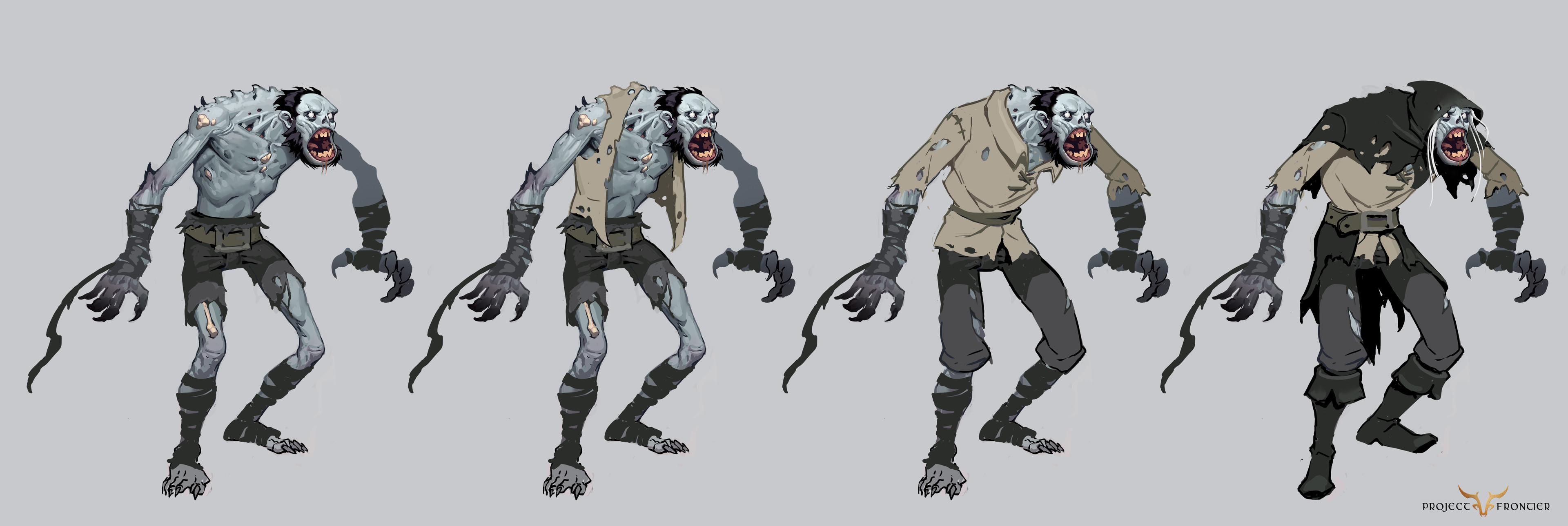Arte Conceptual Del Cazador De Zombies