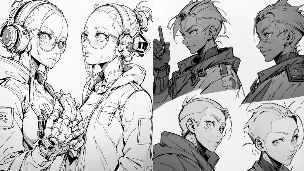 4K Anime Reference Art for Artists and Enthusiasts - 501 Anime Multiple ...