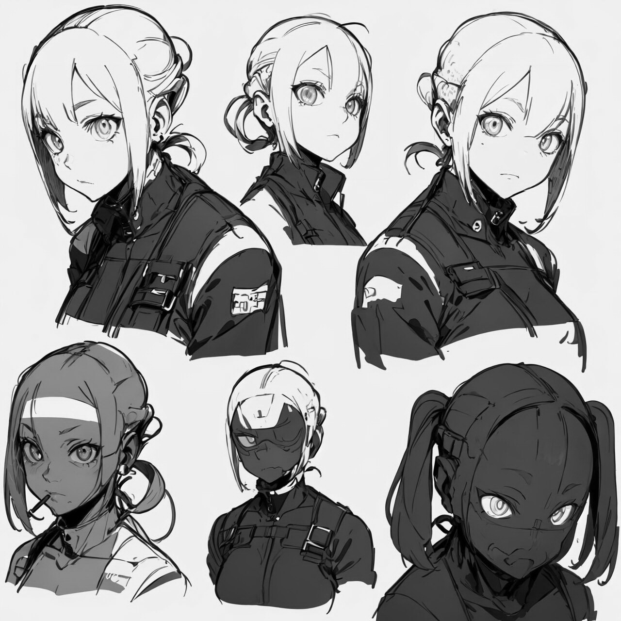 4K Anime Reference Art for Artists and Enthusiasts - 501 Anime Multiple ...