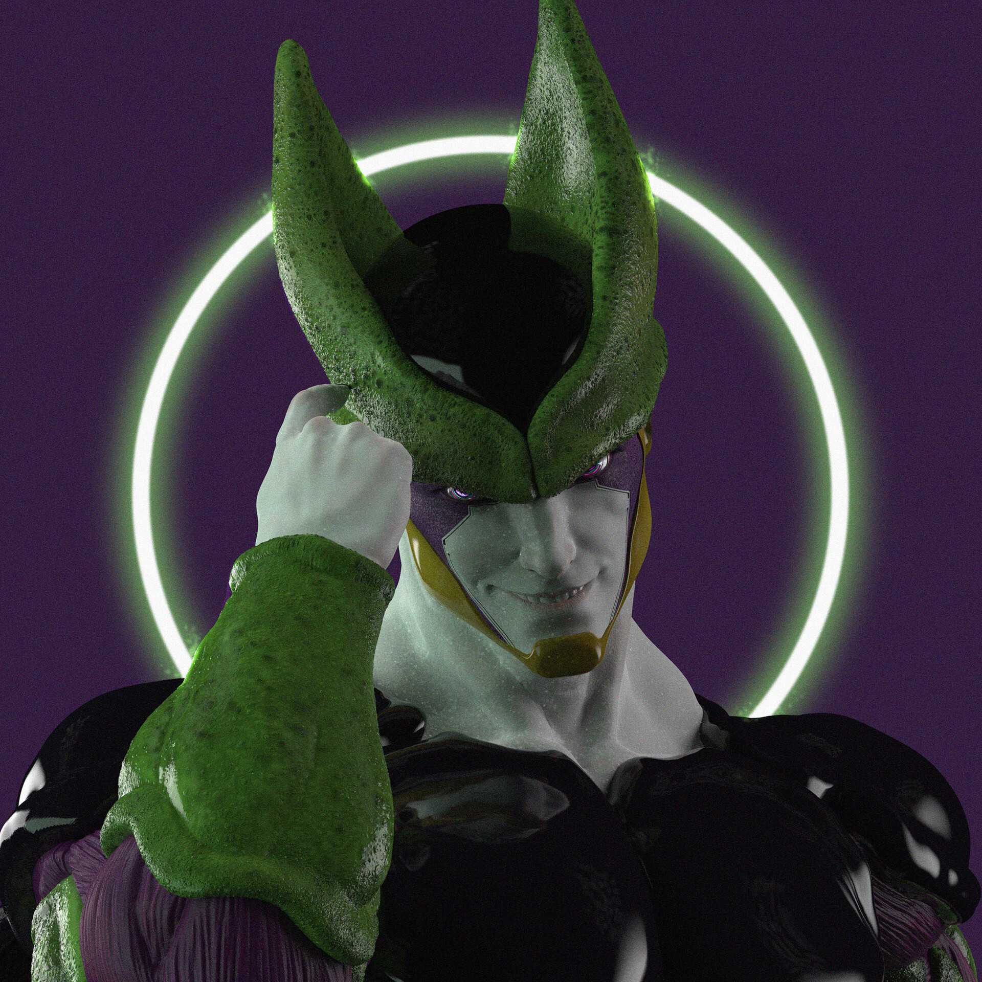 ArtStation - Perfect Cell - Dragon Ball Z