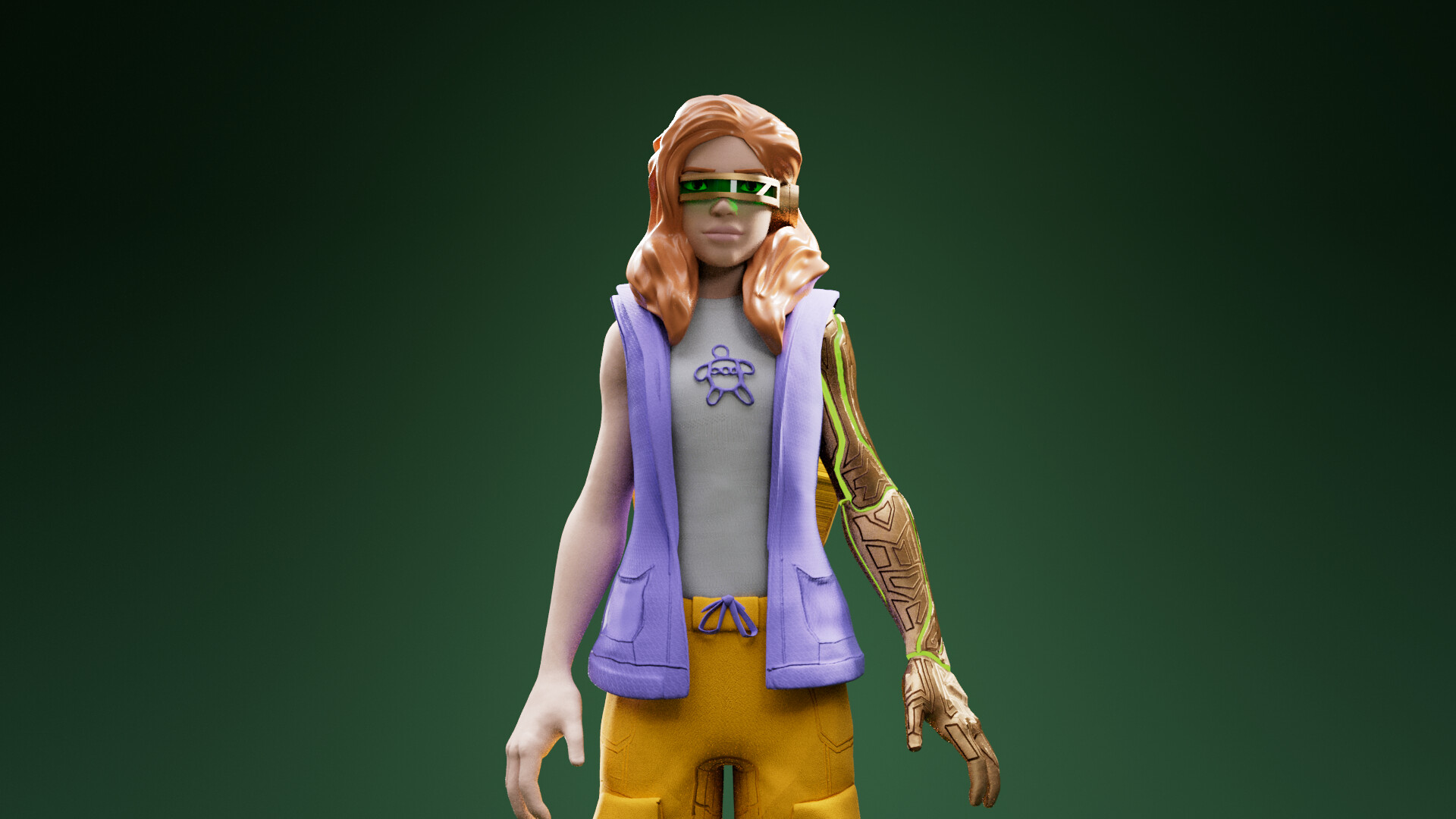 ArtStation - Guaraná - En Mi Skin - Val-Shield