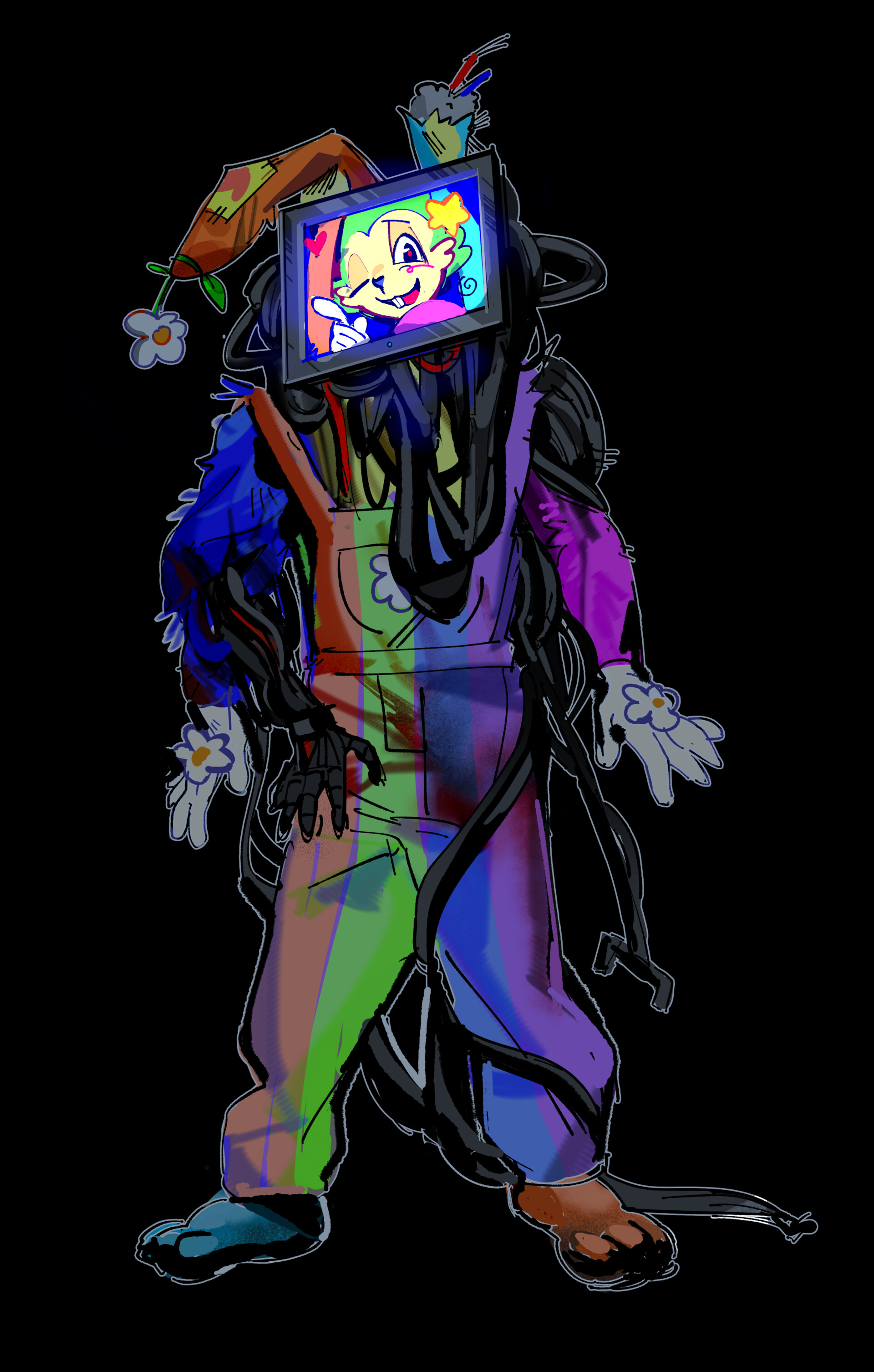 ArtStation - Mascot horror design