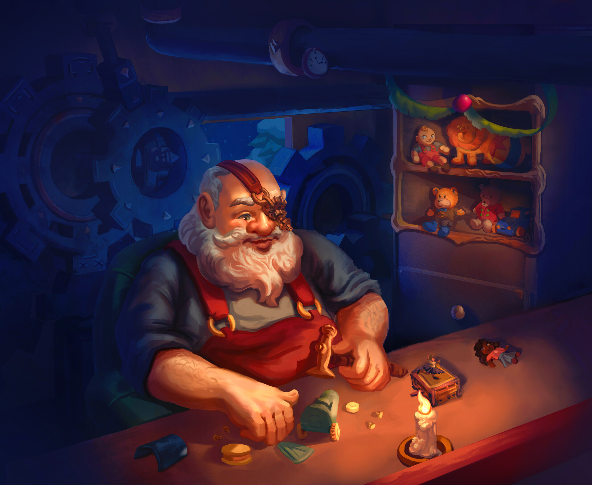 ArtStation - The toy maker's workshop