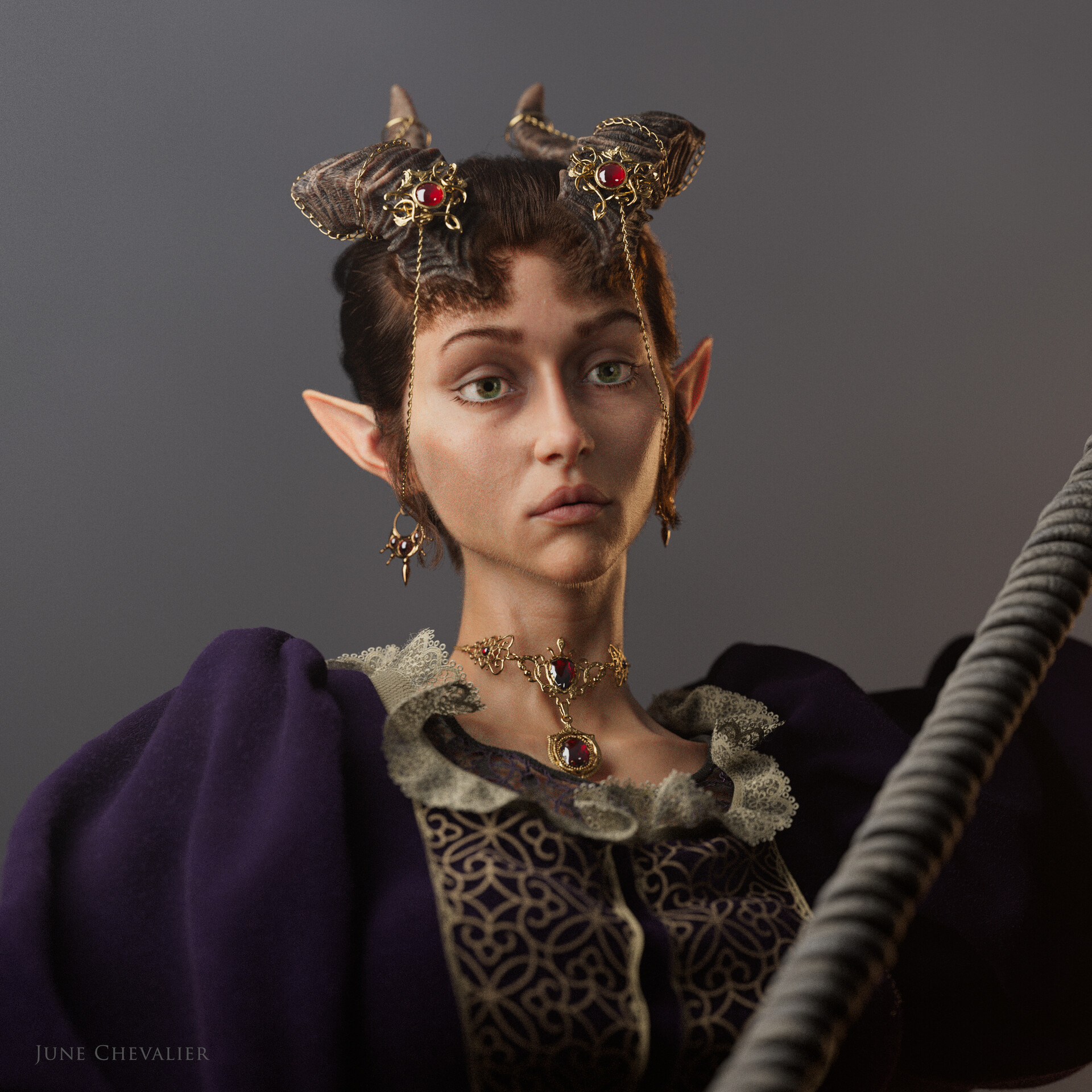 ArtStation - Neibi, the Nezan Princess