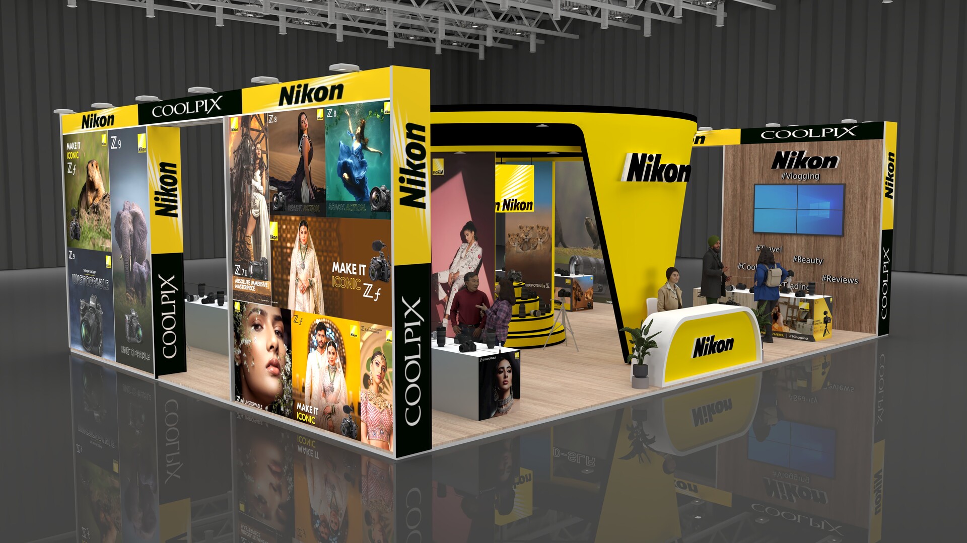 ArtStation - Exhibition Stall Design7