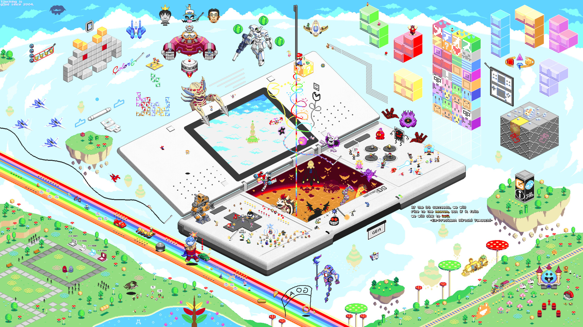 ArtStation - Nintendo DS 20th anniversary