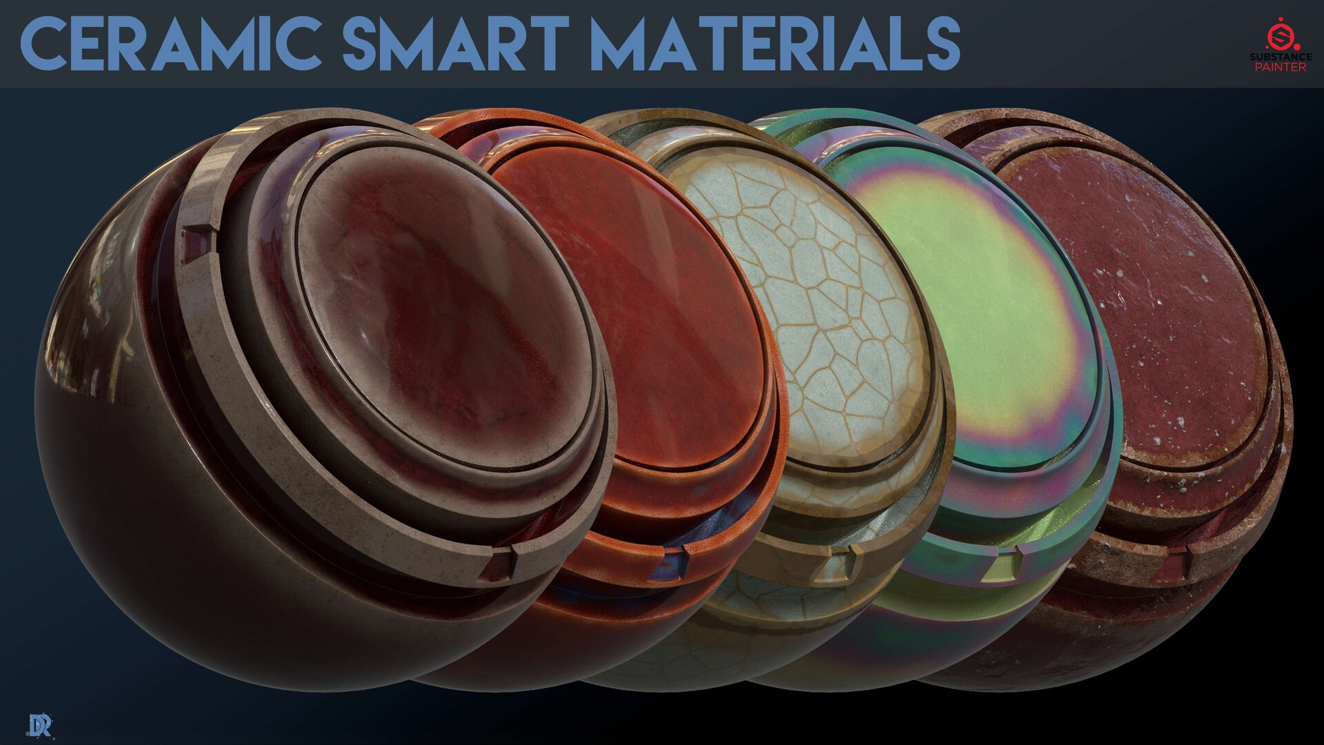 ArtStation - 30 Ceramic and glaze smart materials