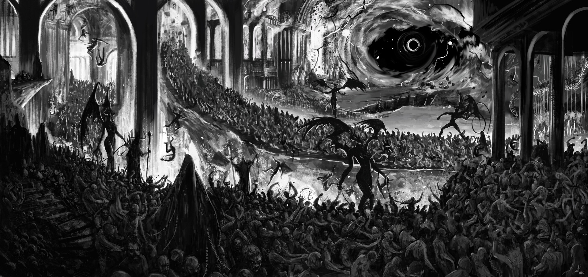 ArtStation - Tartarus - Mythologie Greek Legends