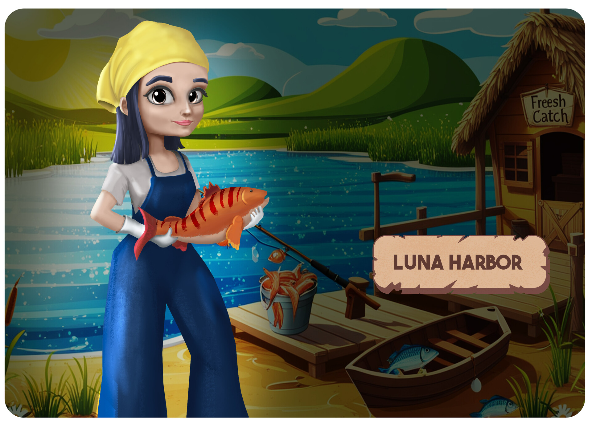 ArtStation - Luna Harbor