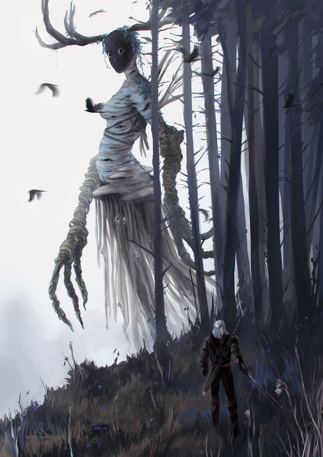 artofclor - She-Leshen