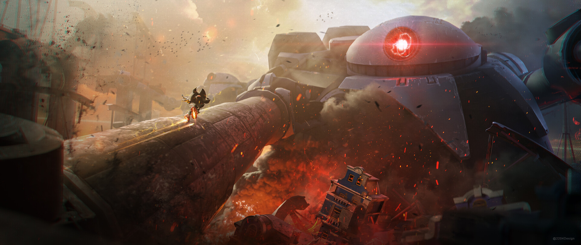 ArtStation - Shadow Generations Sunset Heights