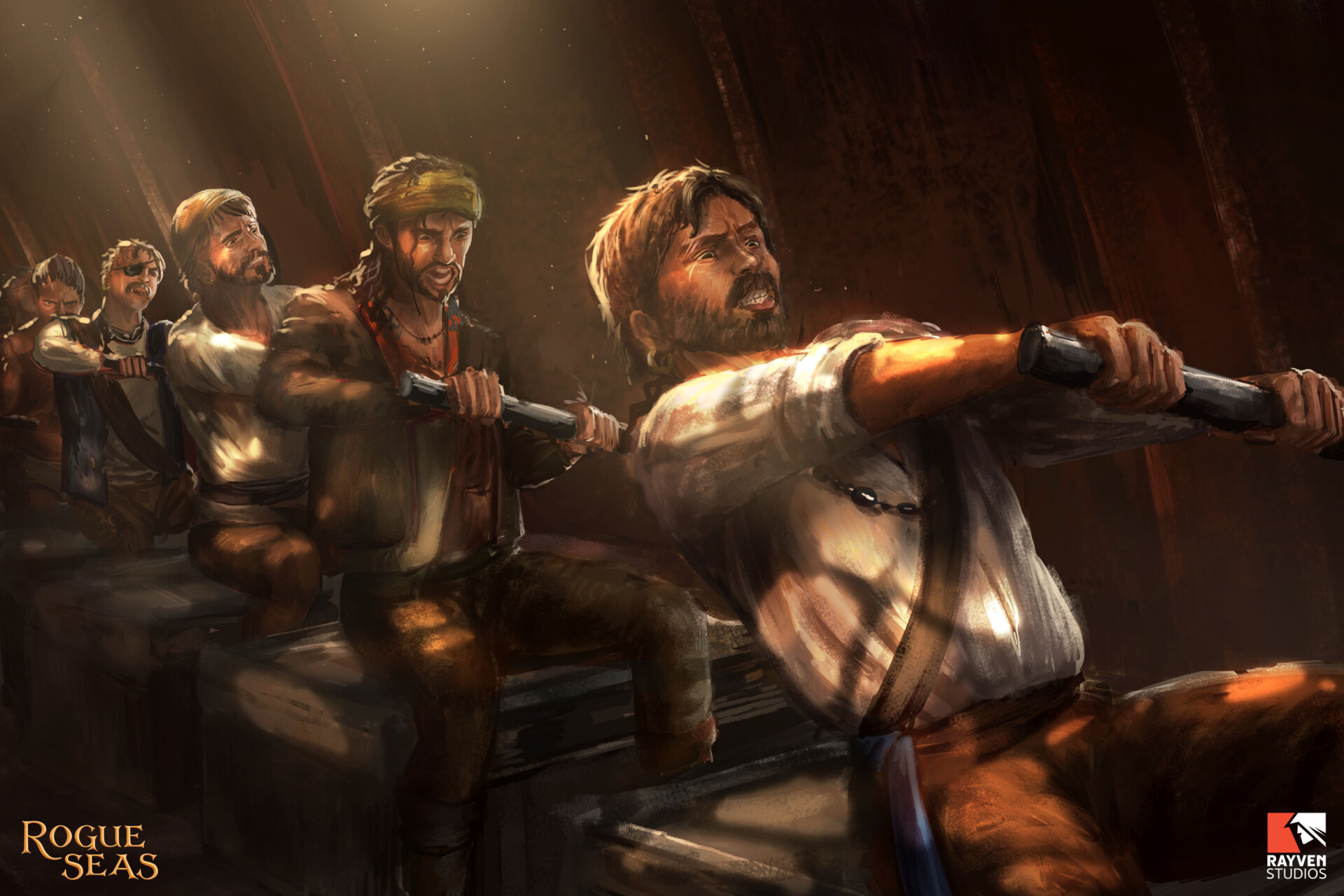 Rayven Studios - Rogue Seas - Crew Illustrations