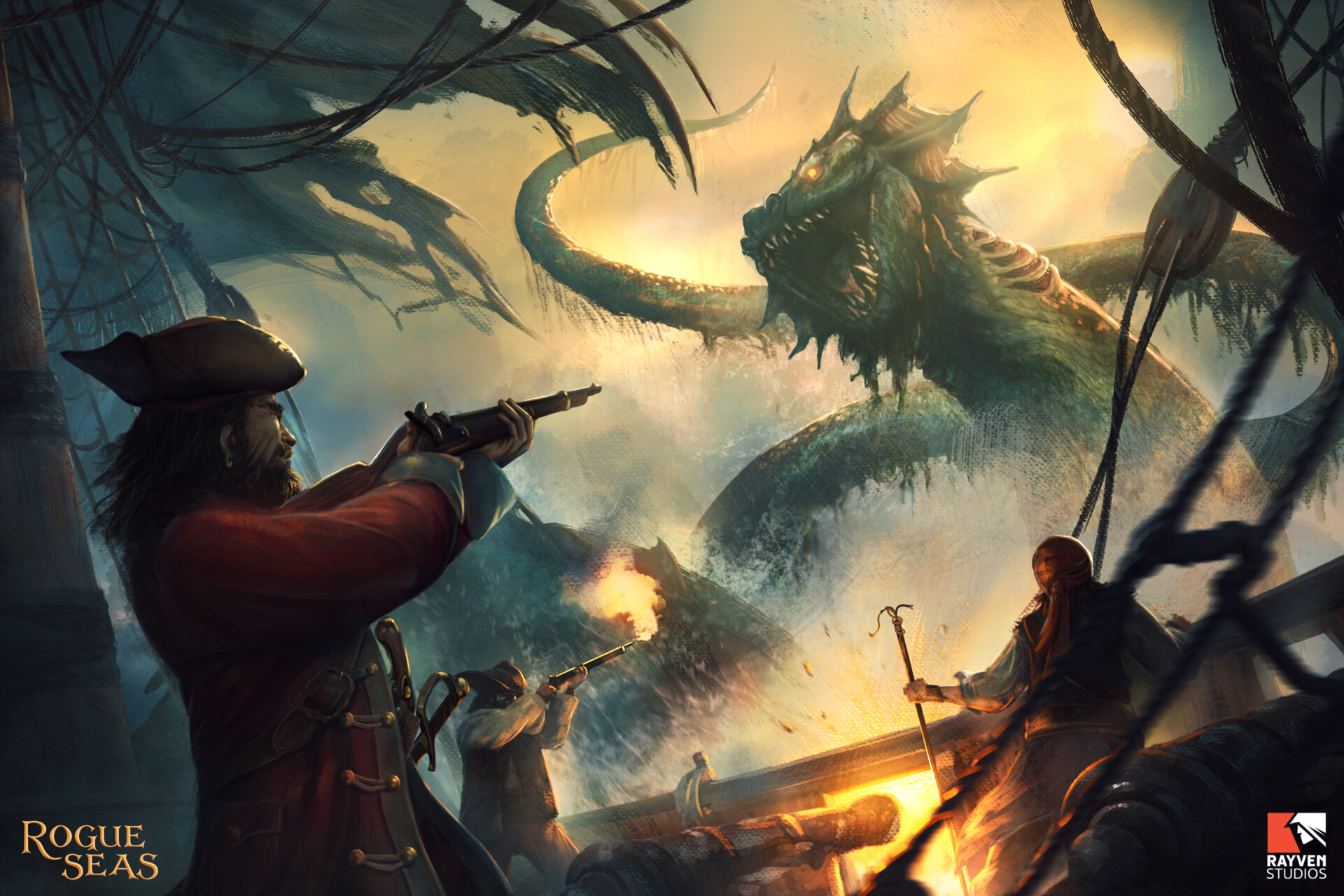 Rayven Studios - Rogue Seas - Monster Cards