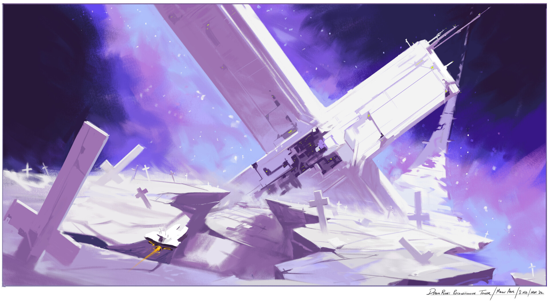 Saimon Ma - Mahou Arms: Assorted Visual Development Work