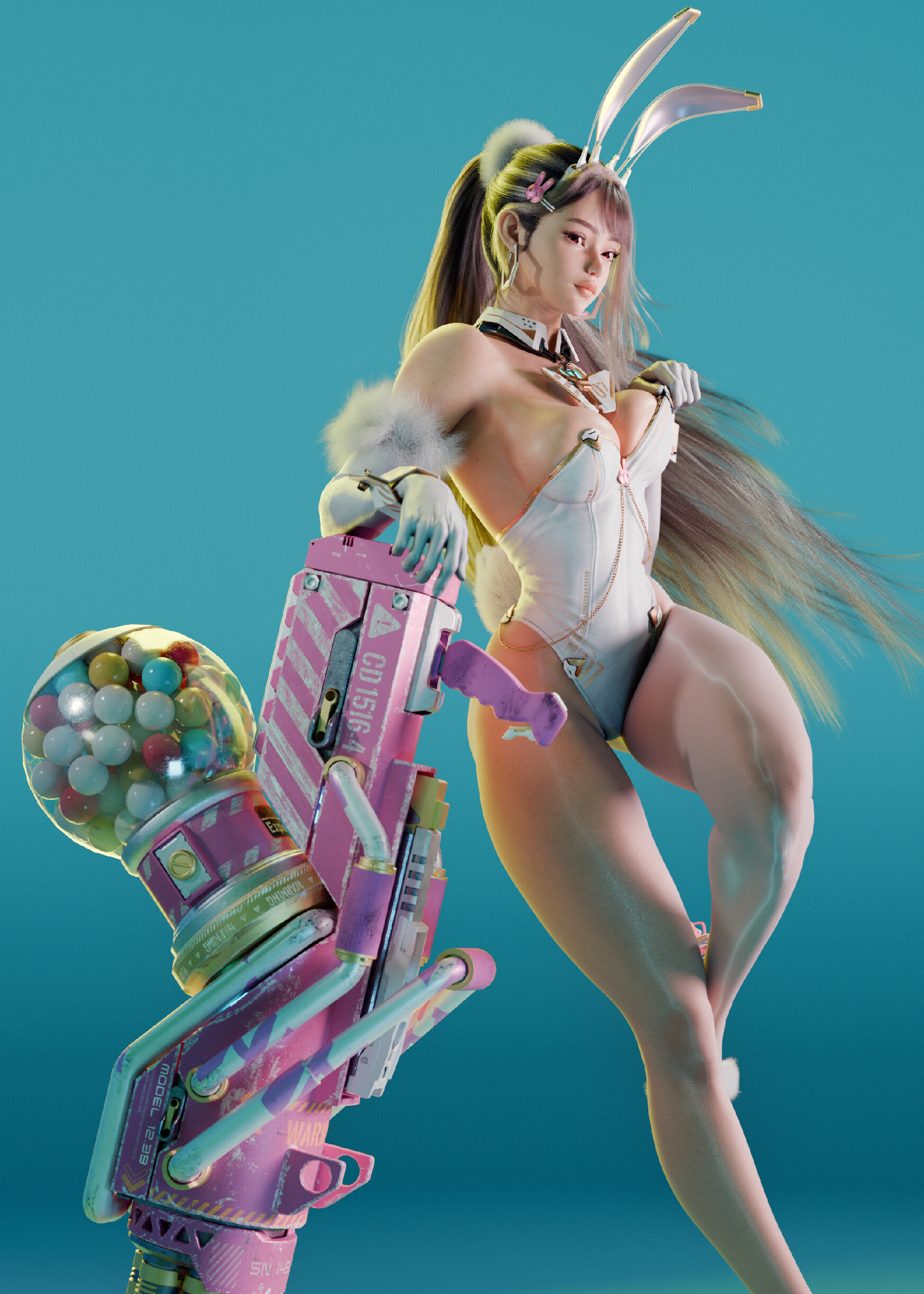 Lou LL - White Rabbit