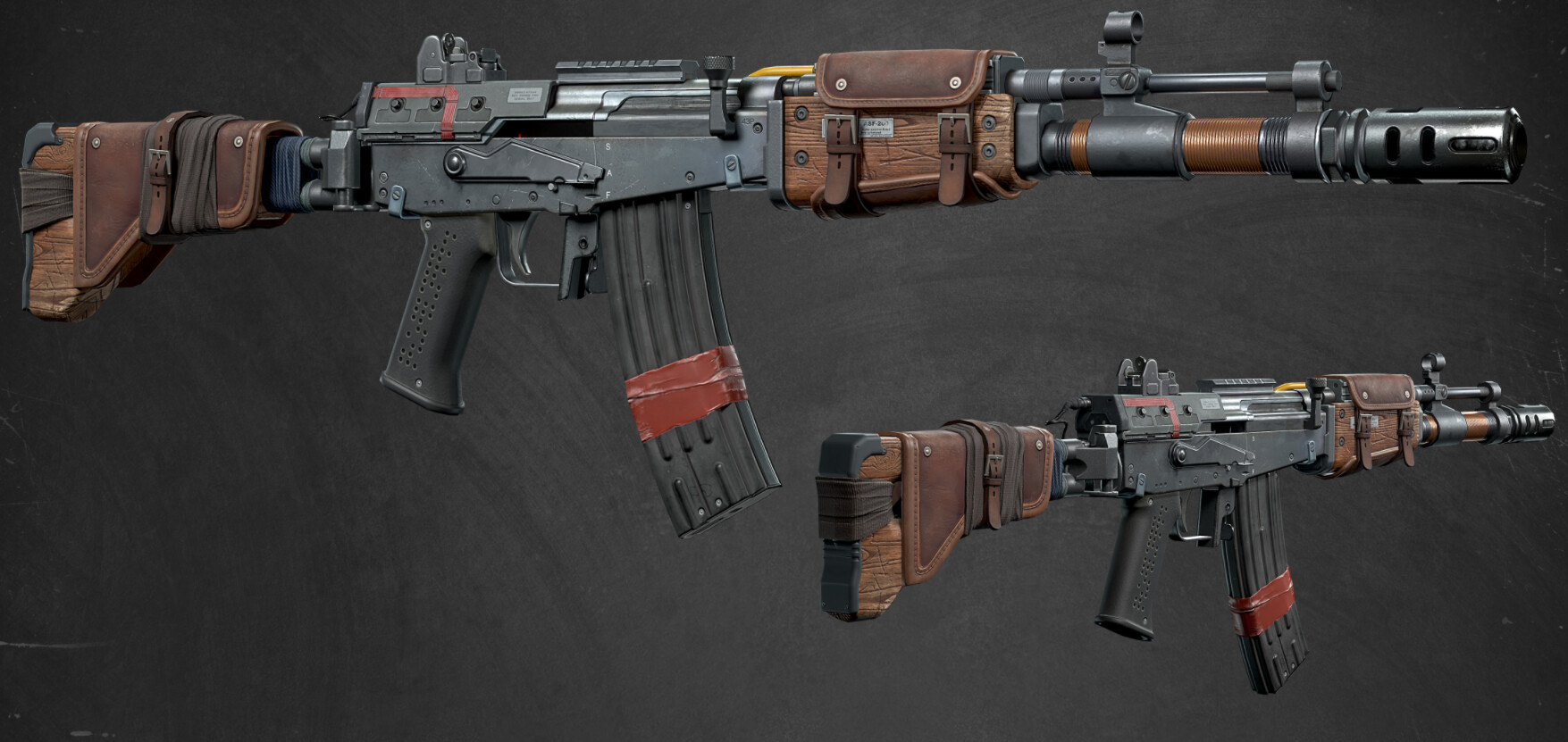 ArtStation - Modeling - Weapons