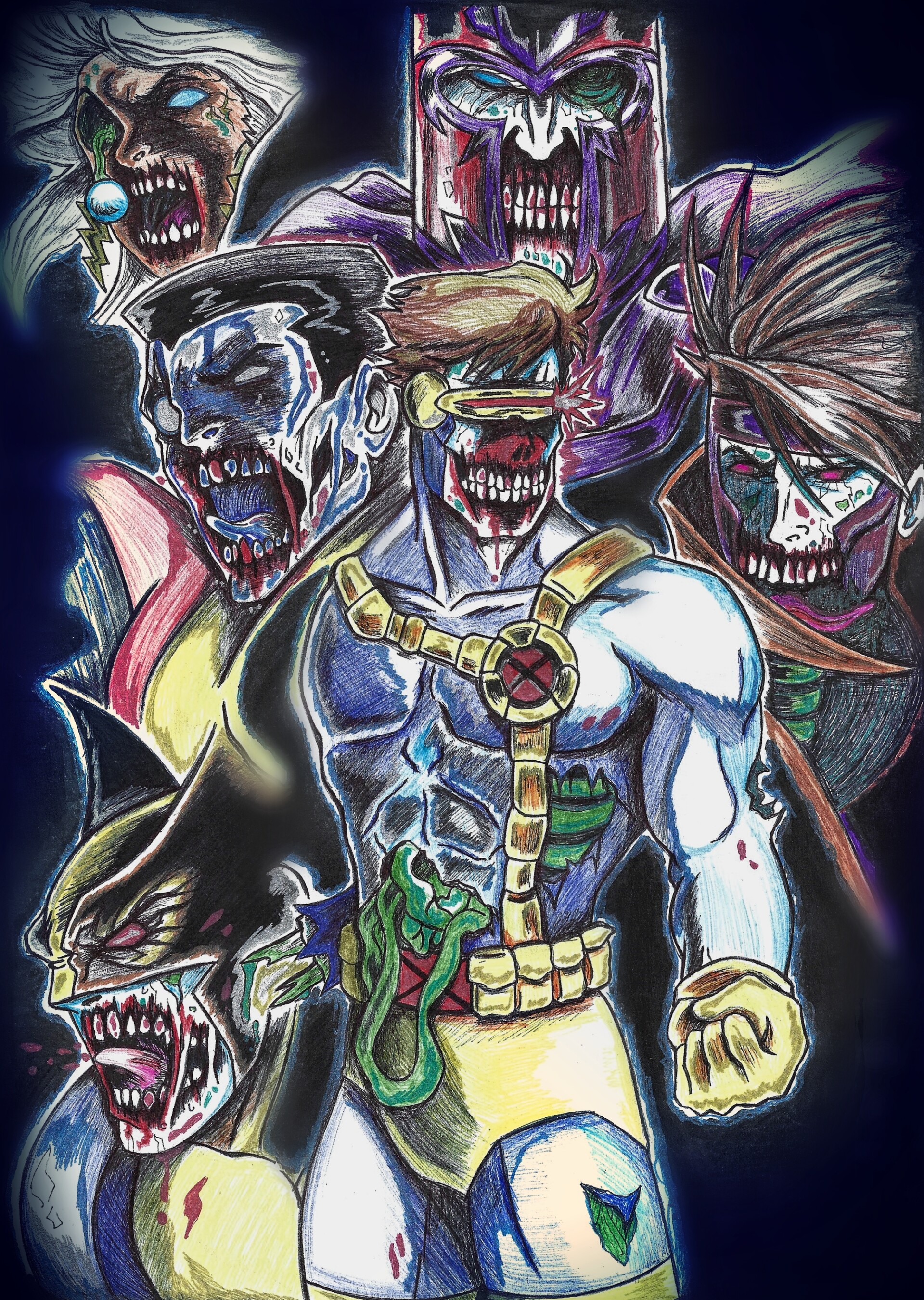 ArtStation - Zombies X Men