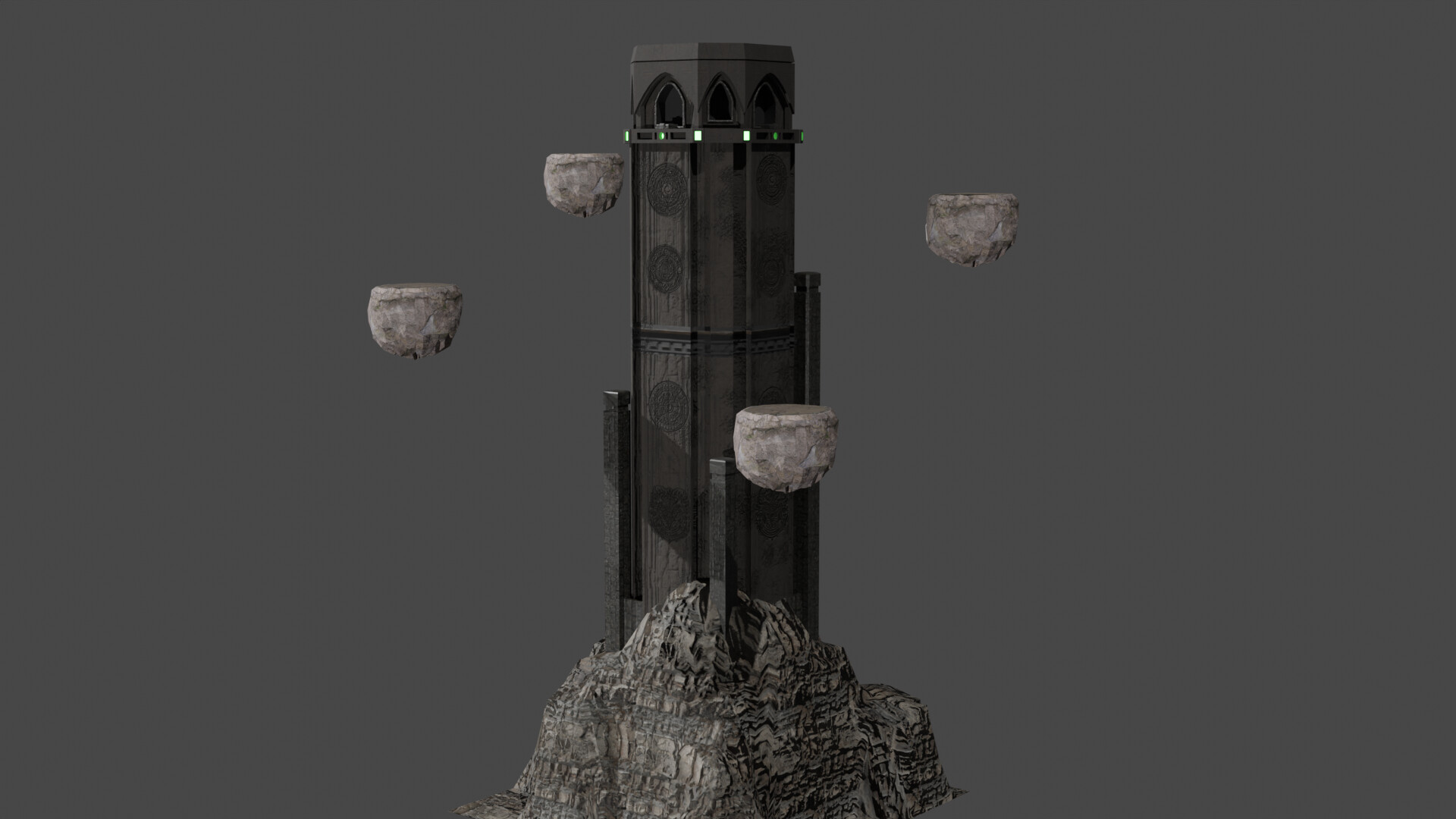 ArtStation - WakGlider(geographical feature design) Magic Tower ...