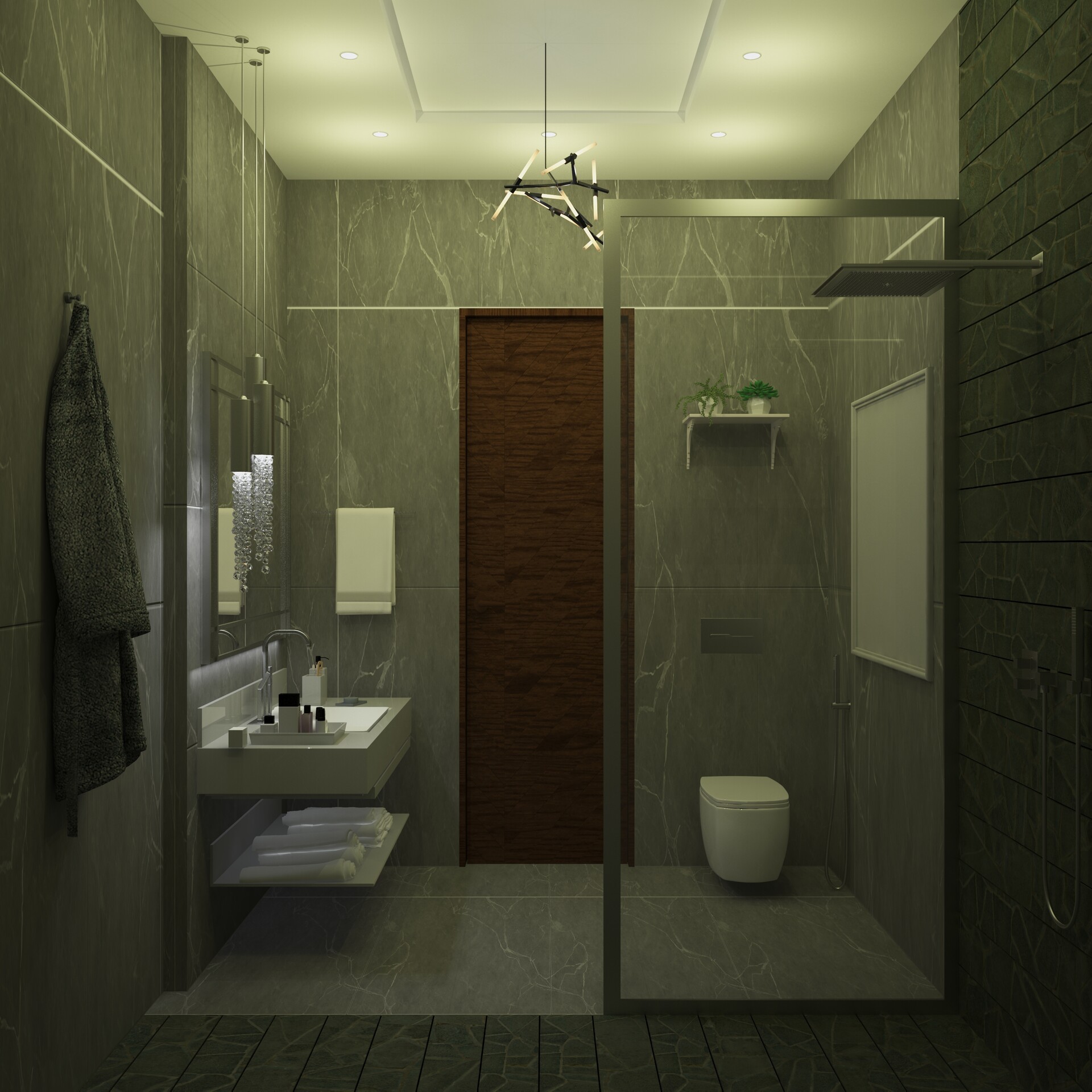 ArtStation - bathroom interior