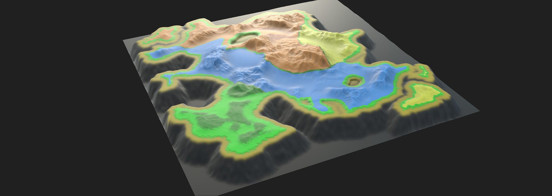 ArtStation - Height and Biomes masks