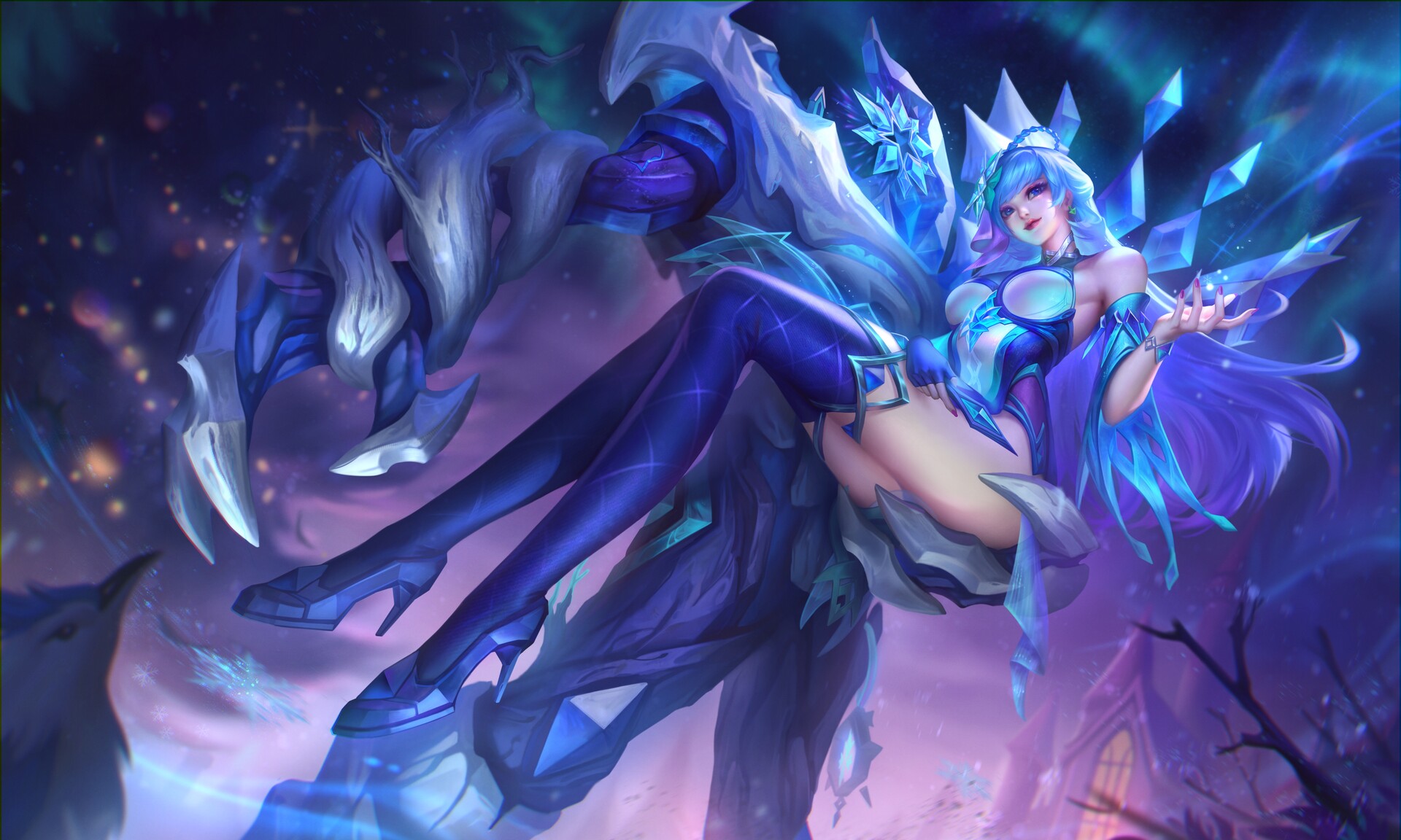 winter splash art