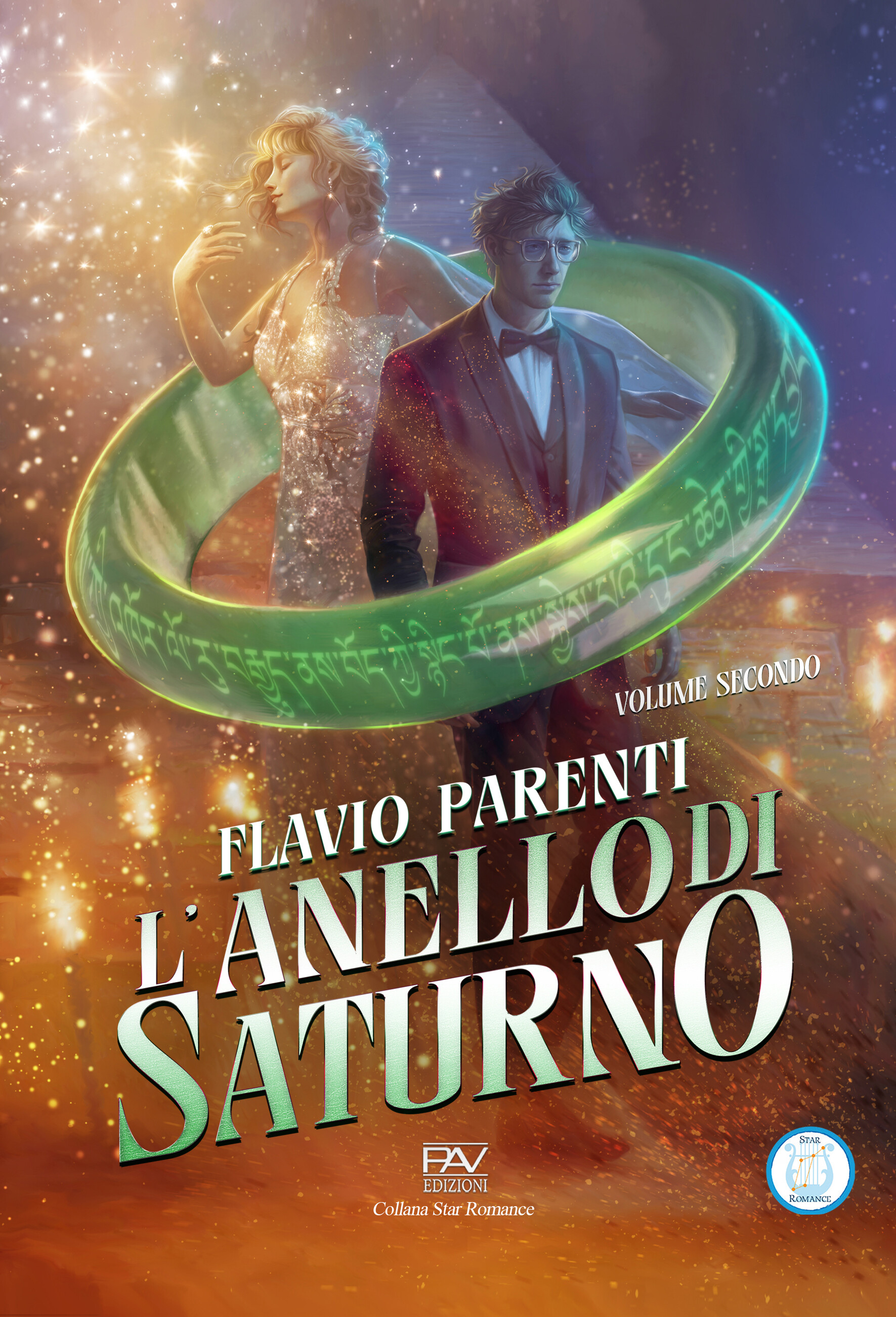 ArtStation - l'ANELLO DI SATURNO 2 - COVER BOOK