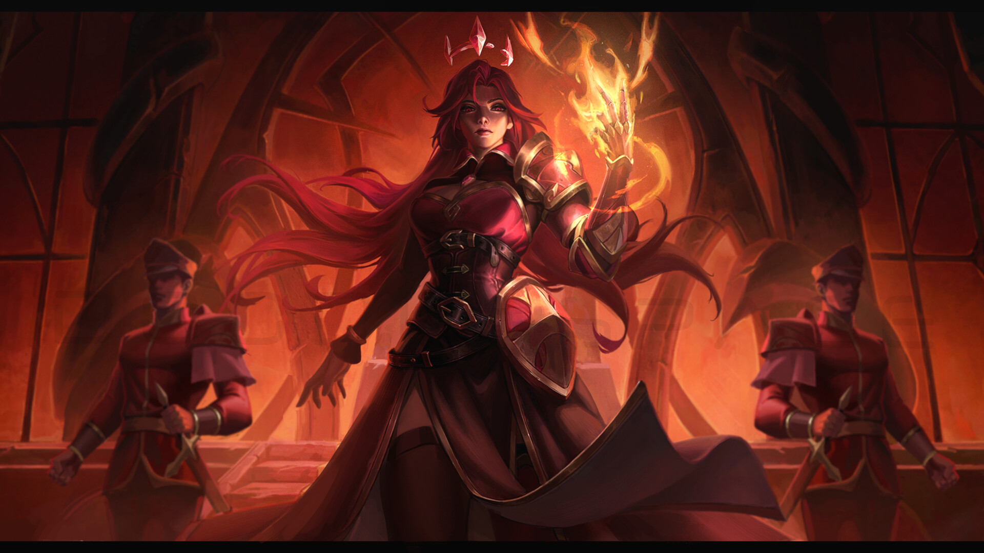 ArtStation - Fire Queen_Illustration Commission