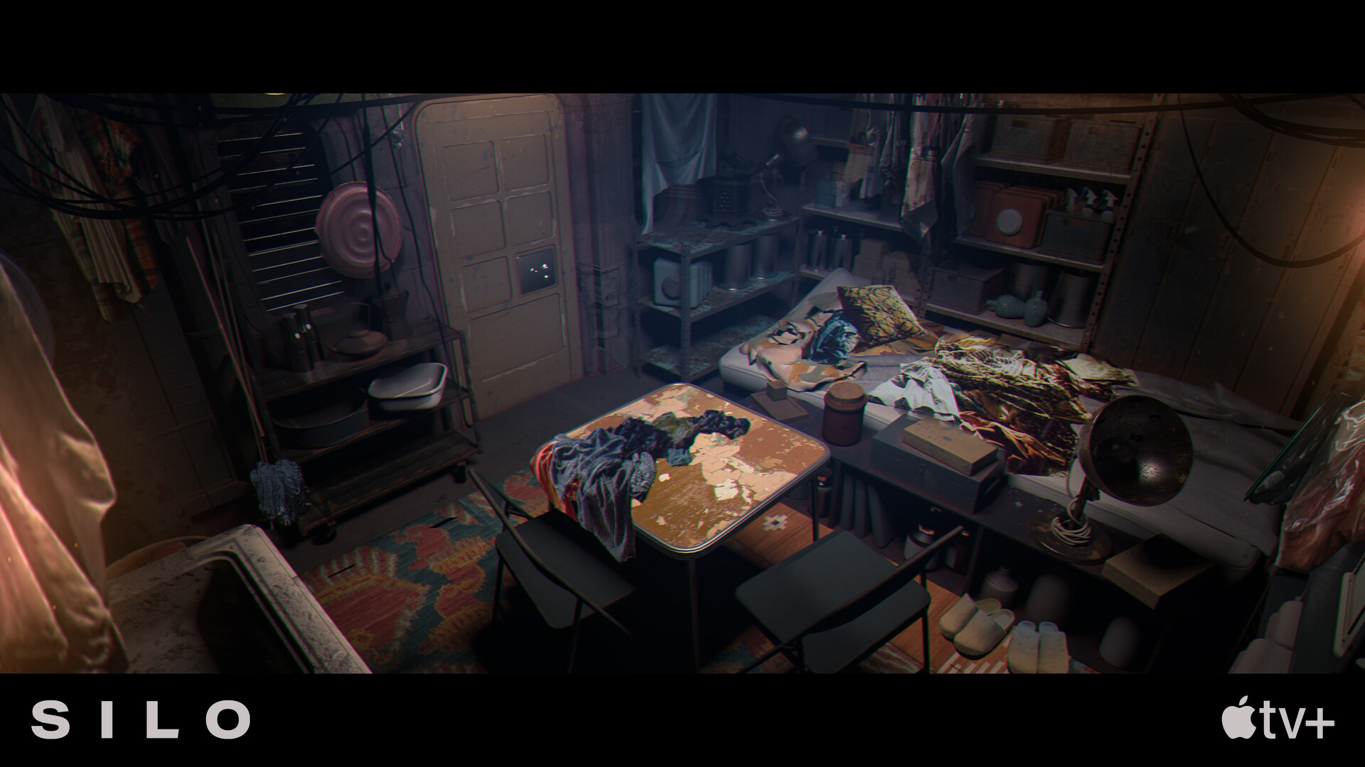 Charles E J Downman - SILO Season 2 - Apple TV - Asa's Apartment