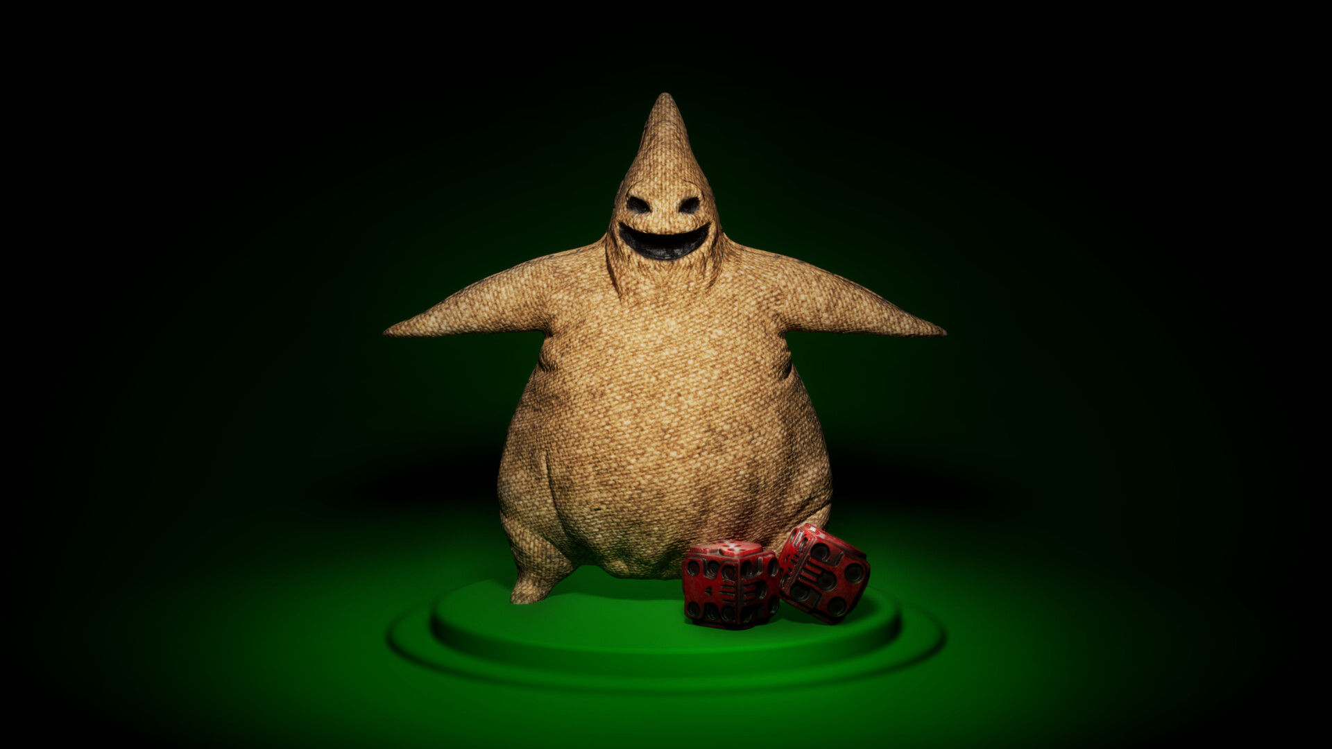 ArtStation - Oogie Boogie 3D Character Sculpt
