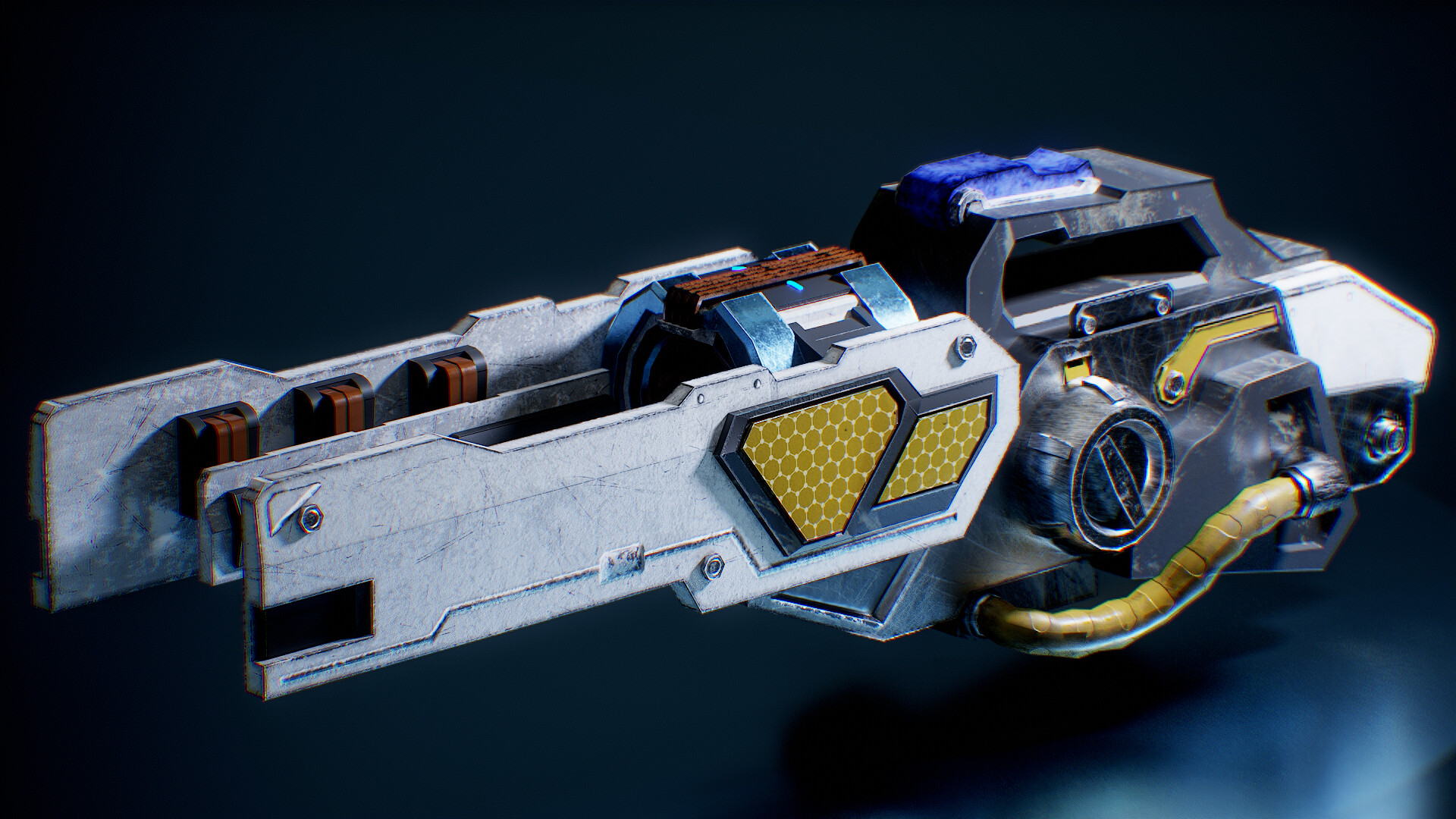 ArtStation - Winston Gun Modelling