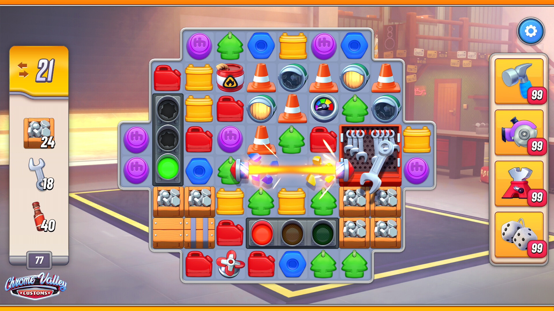 Tom Hunt - Chrome Valley Customs - Match 3