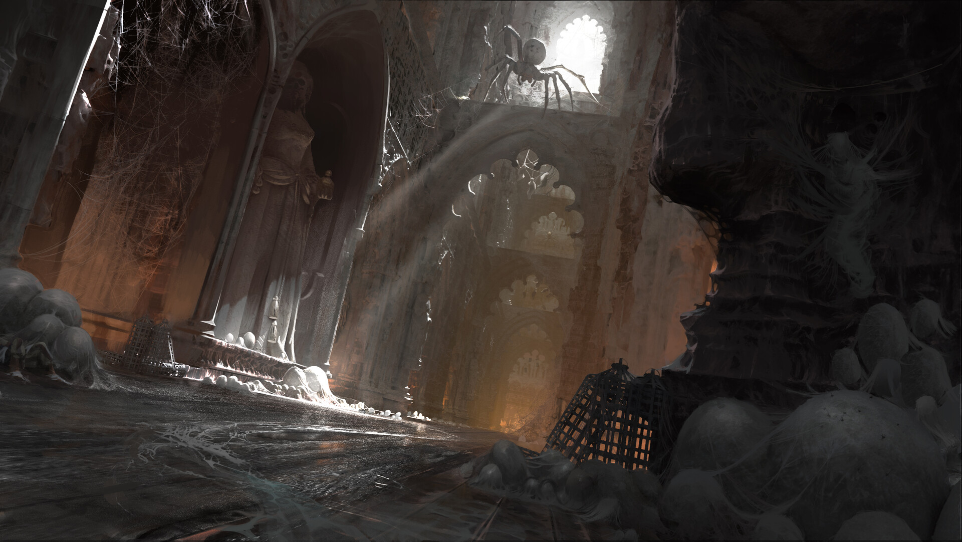 ArtStation - Spider's Lair