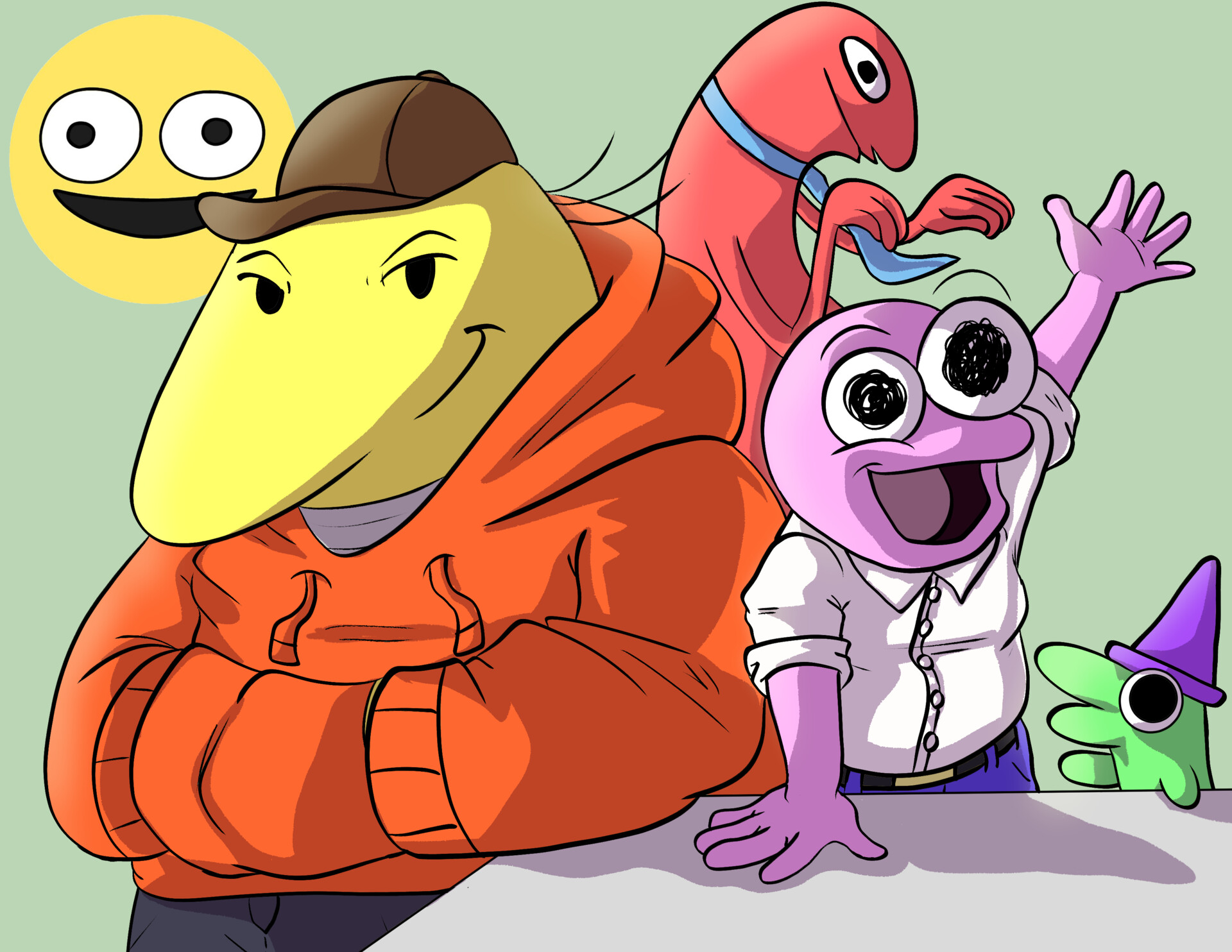 ArtStation - The Smiling Friends FanArt