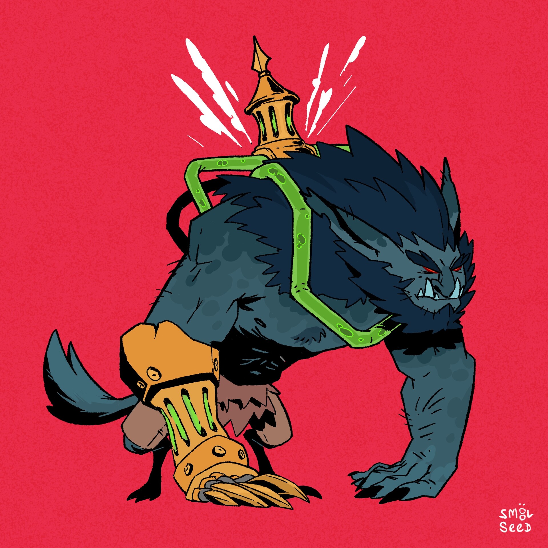 ArtStation - Warwick - Fanart 2