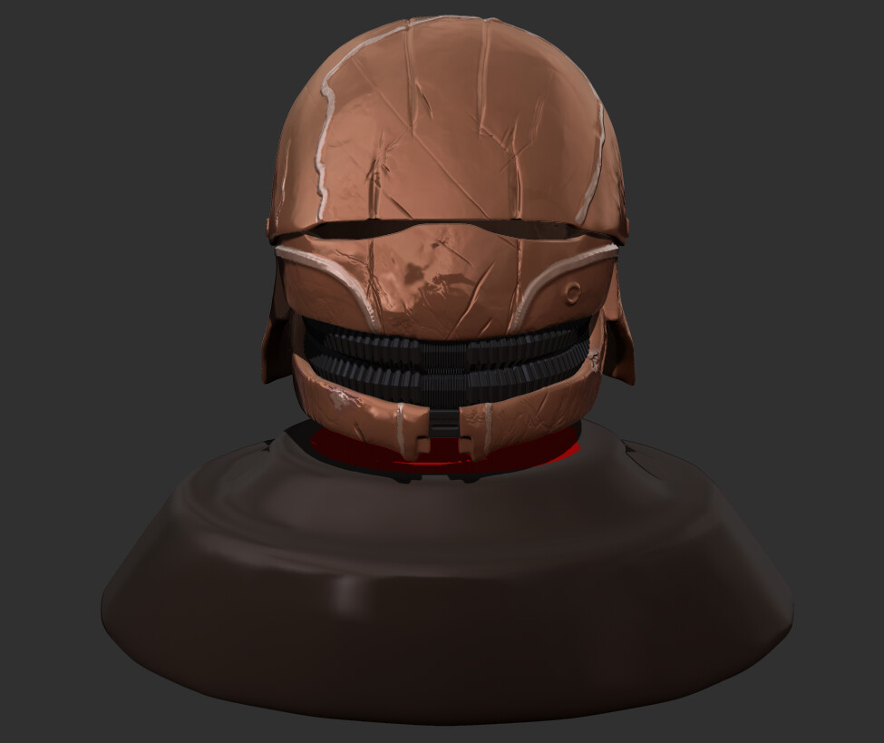 ArtStation - The Stranger Helmet