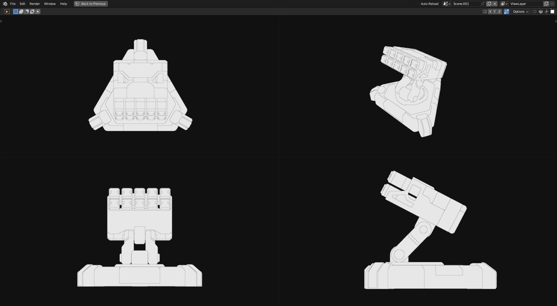 MaximLM - Rocket Launcher "Swarm" Sci-Fi
