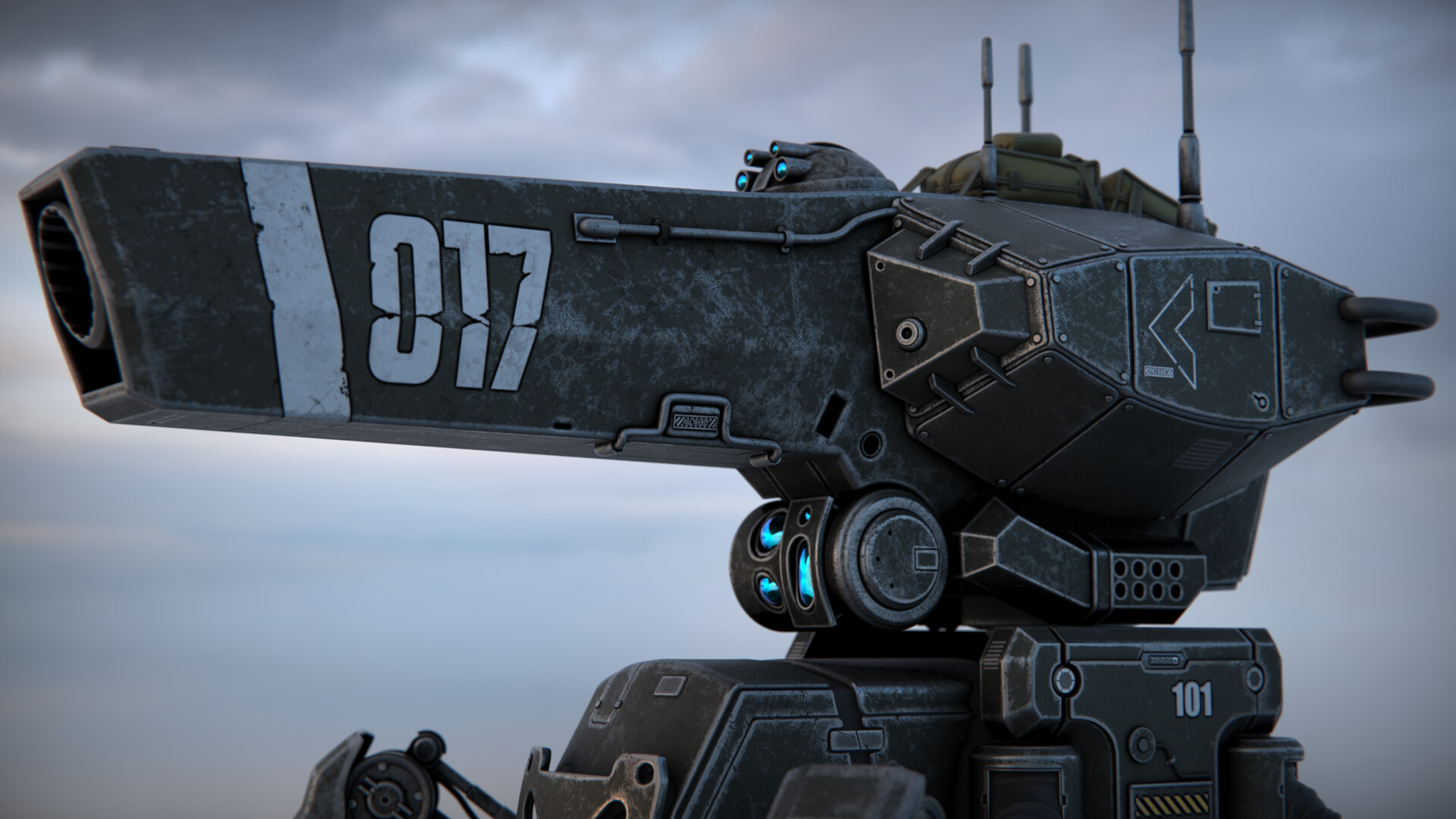 The Art of Marc Tan - Spidertank