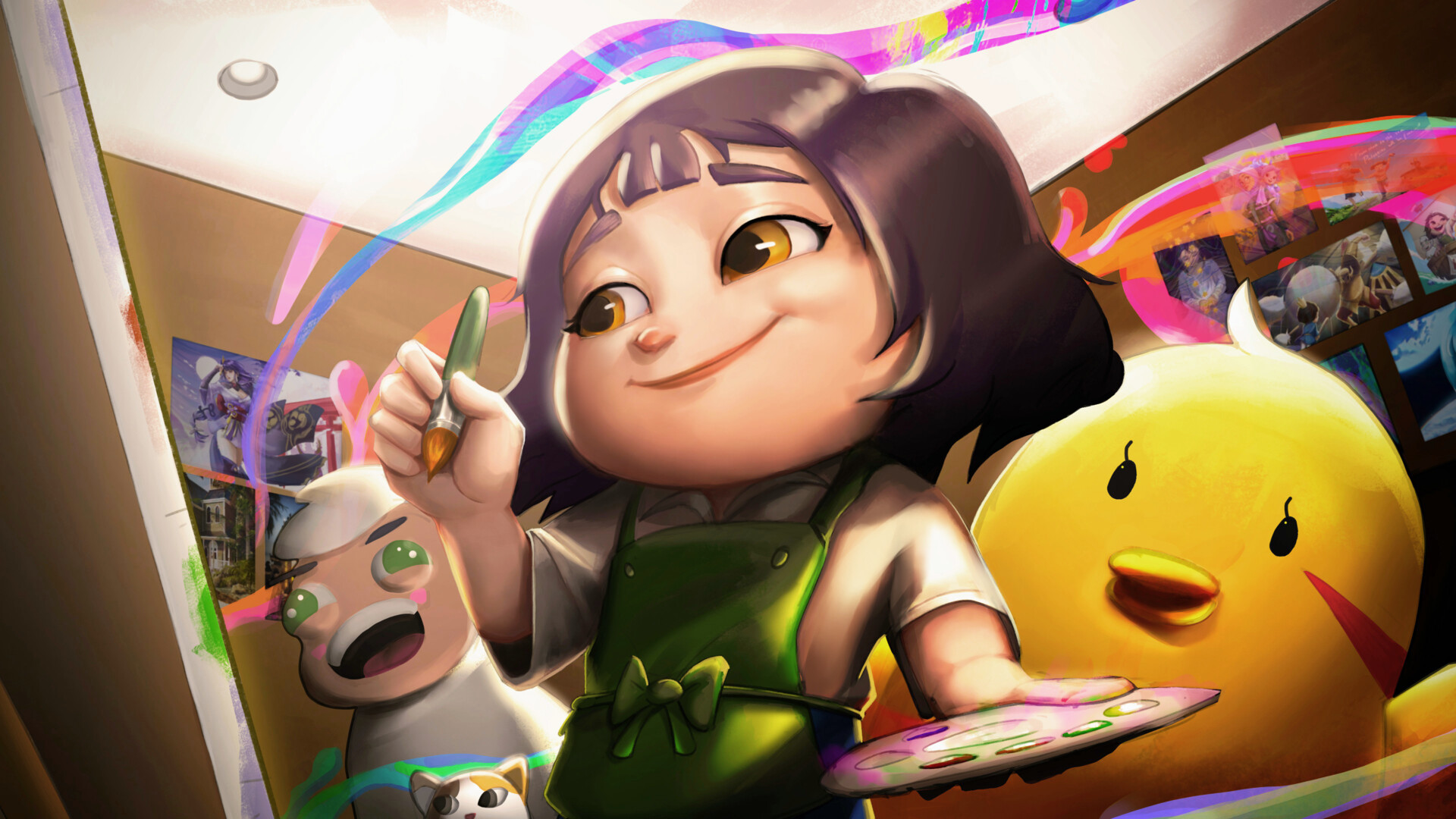 ArtStation - Moca Studio Mascot