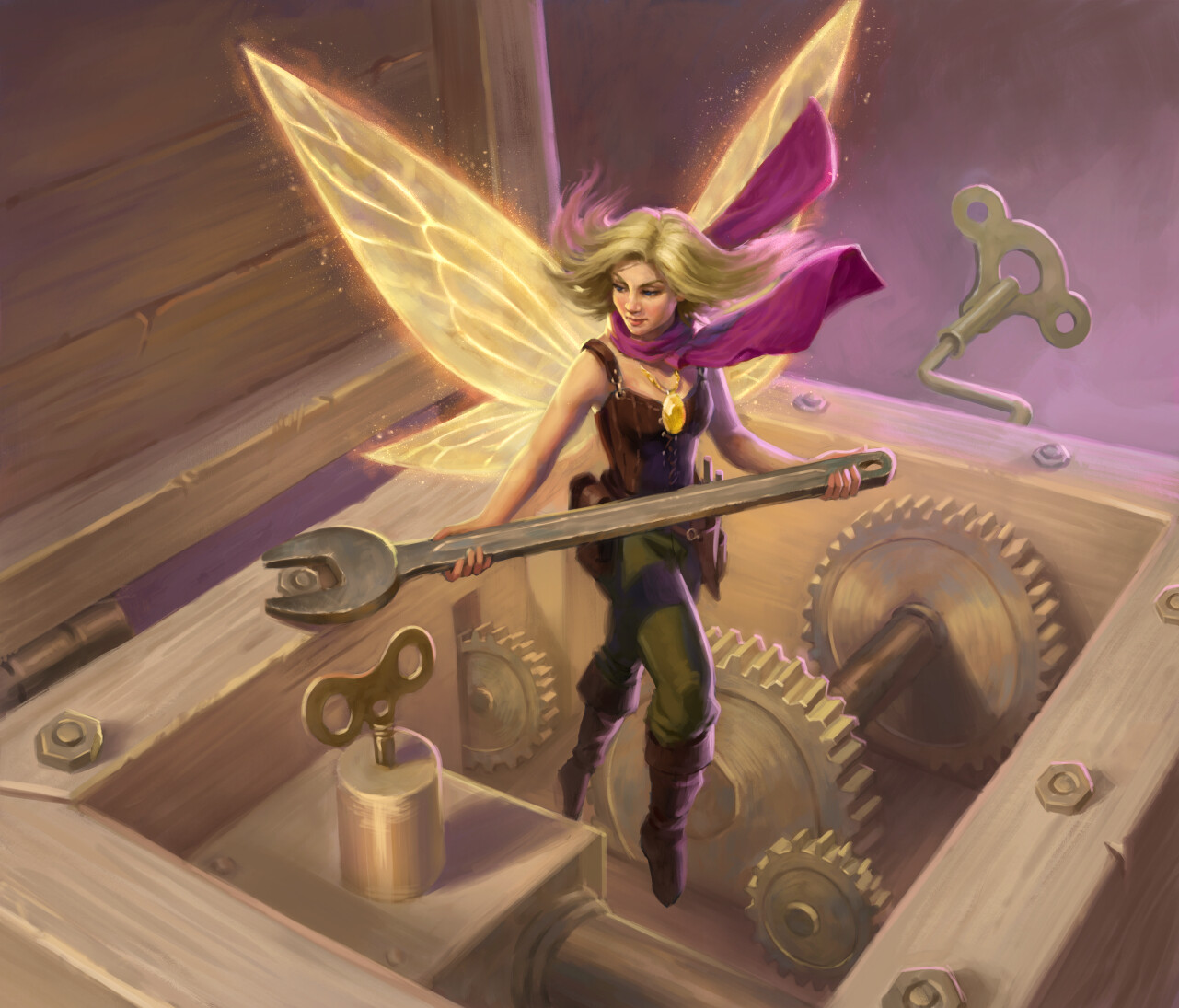 ArtStation - Late-Working Fairy