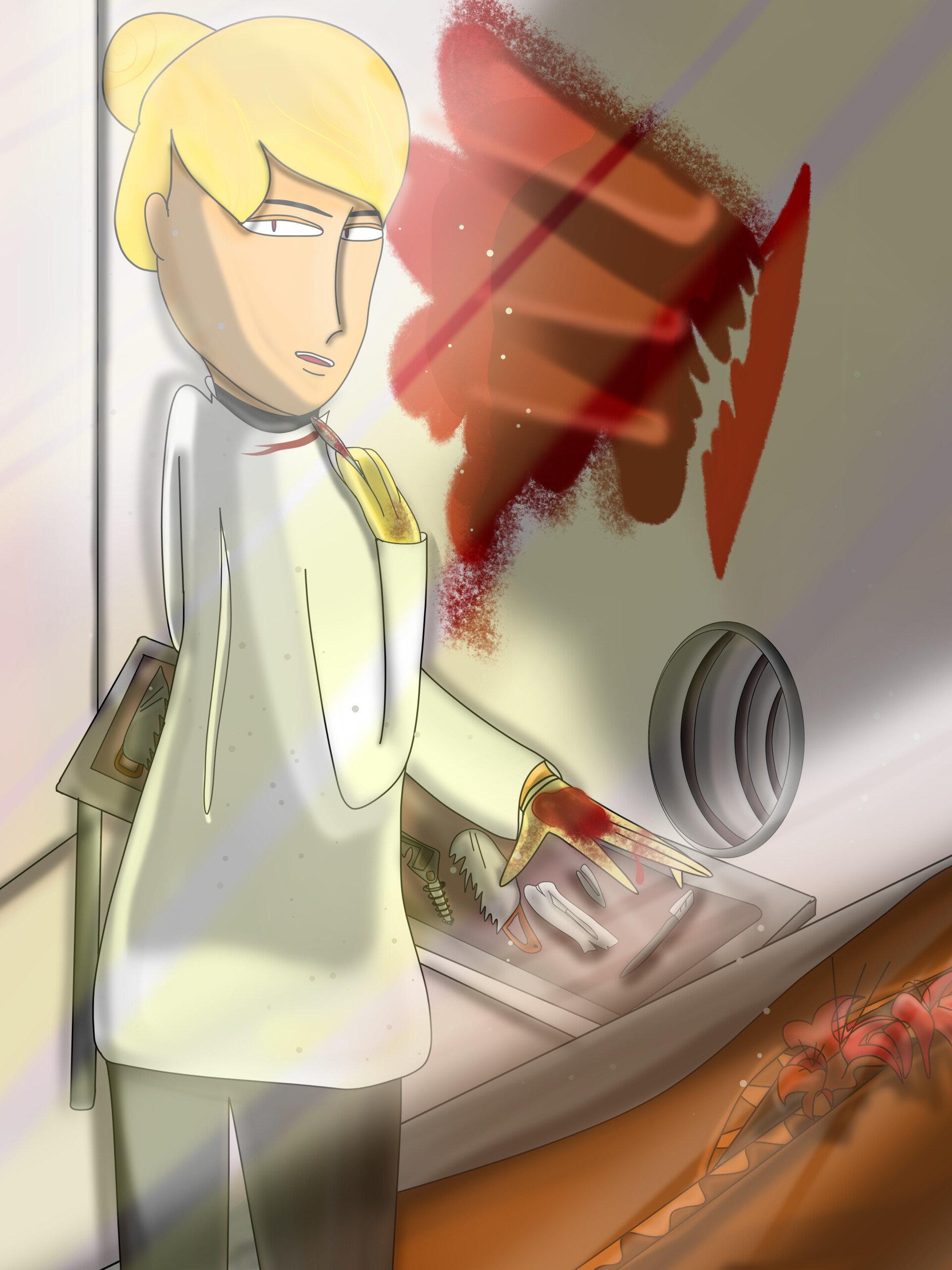 mad scientist killer