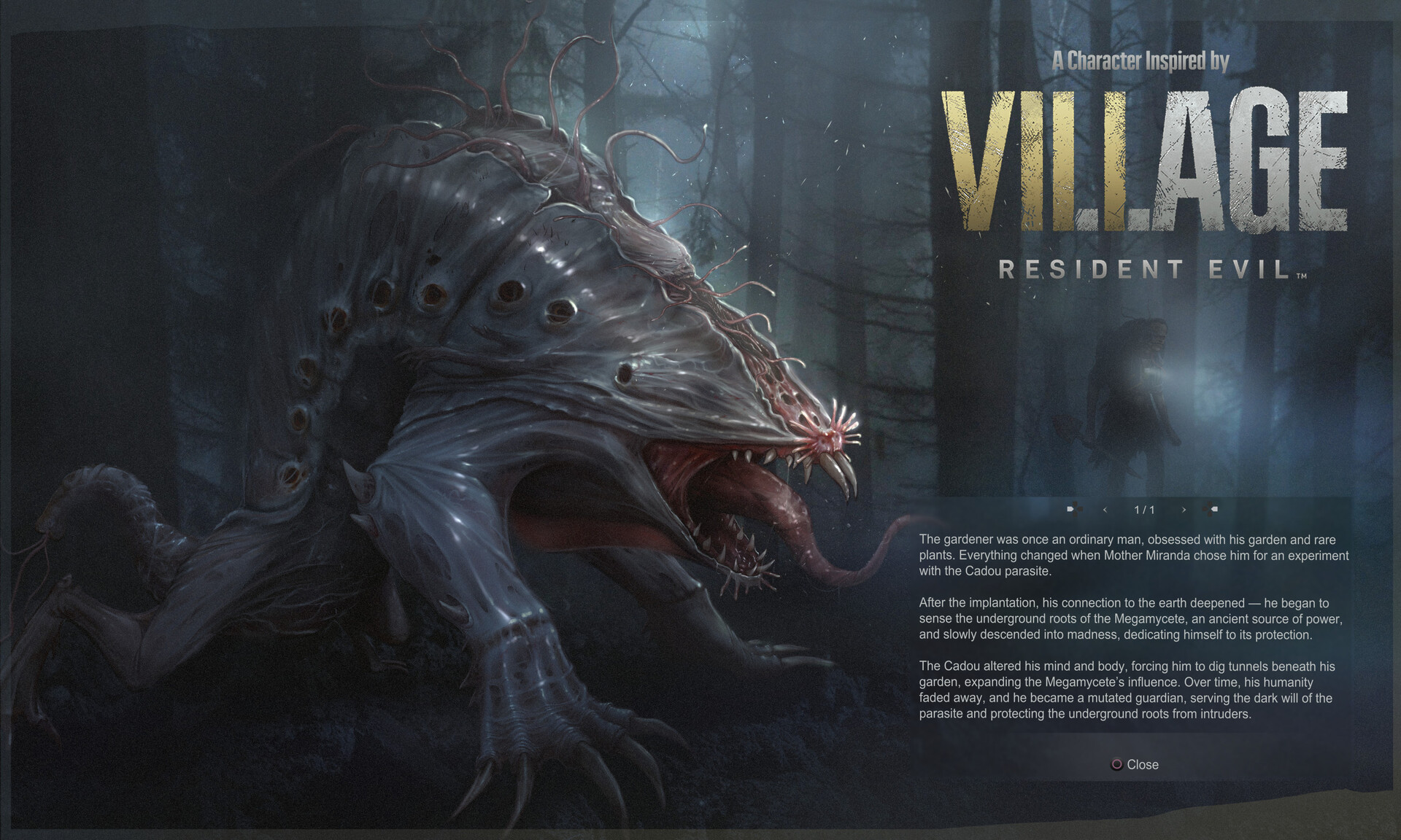 ArtStation - Re:Vilage fan made character.