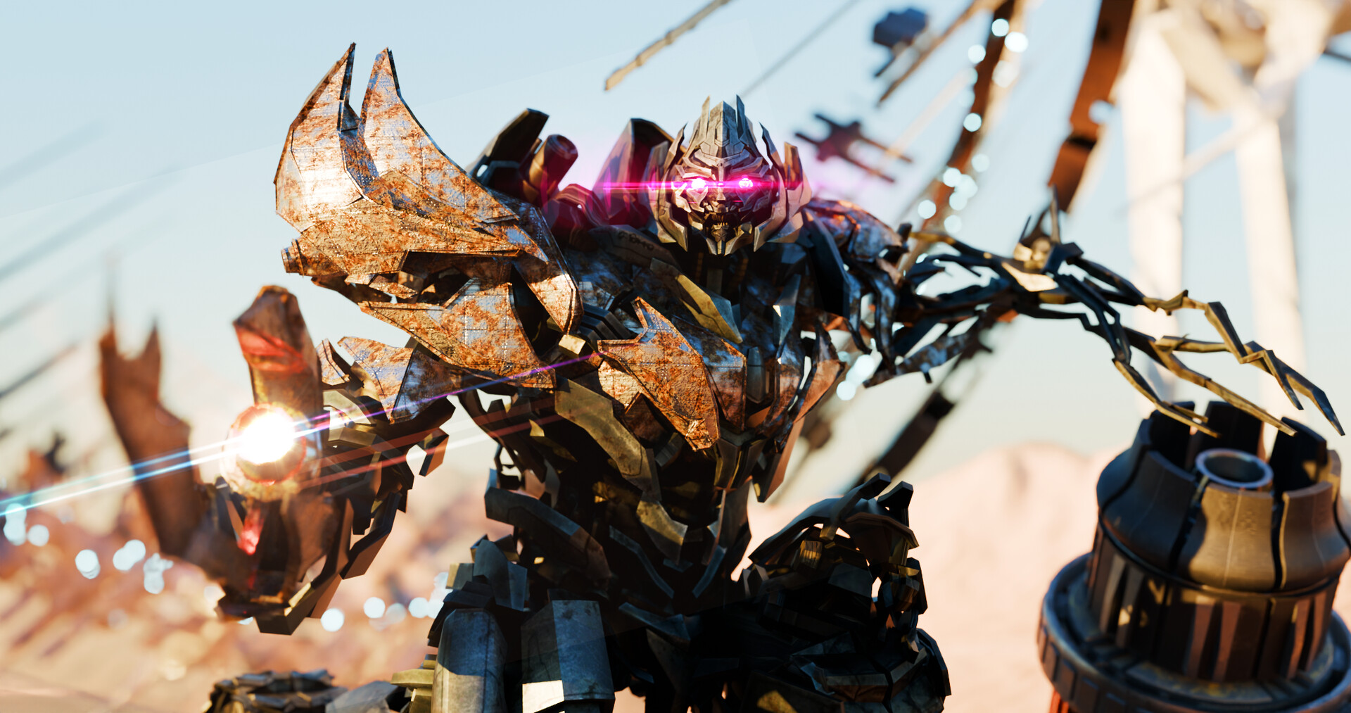 ArtStation - Decepticon Destruction