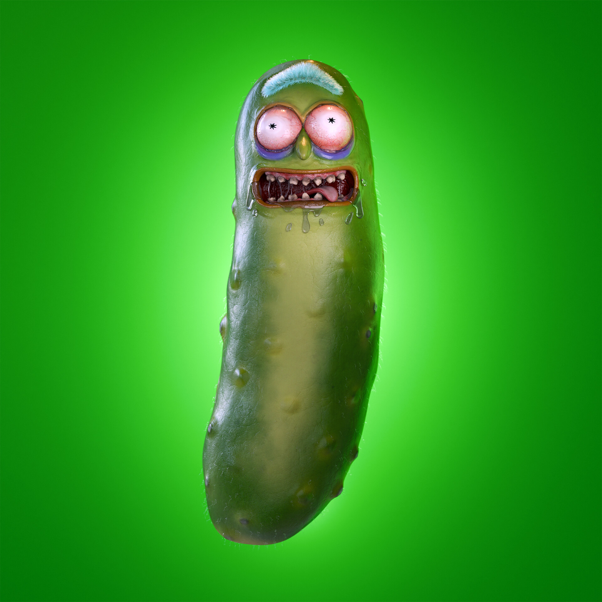 ArtStation - pickles rick