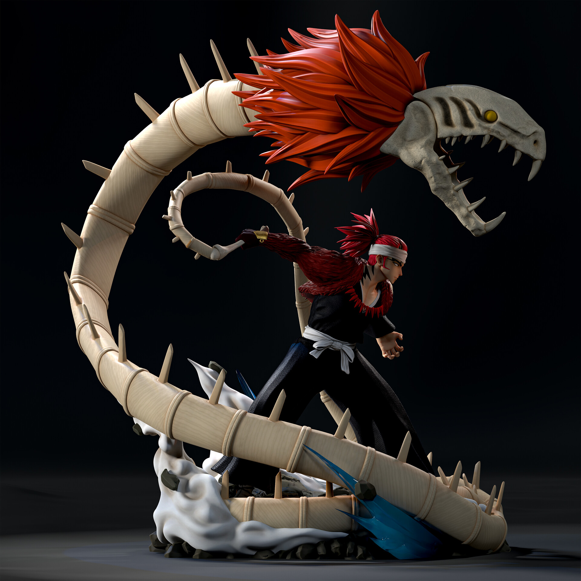 Alexander Hurtado - Renji Abarai - Bleach FanArt