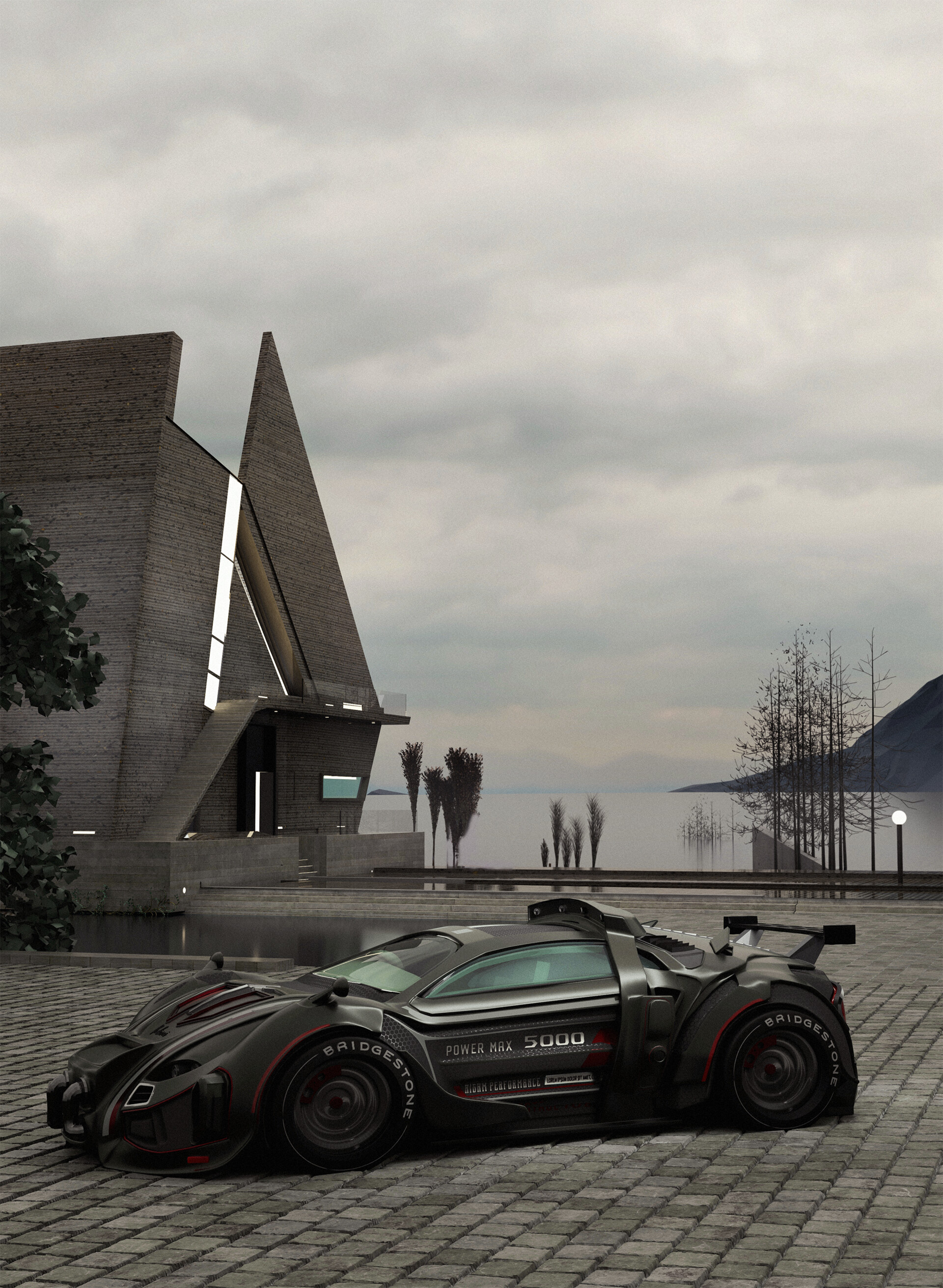 ArtStation - car Rendering challenge Entry