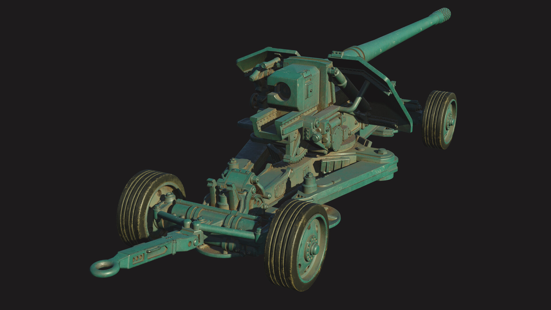 ArtStation - Anti_Tank_Gun