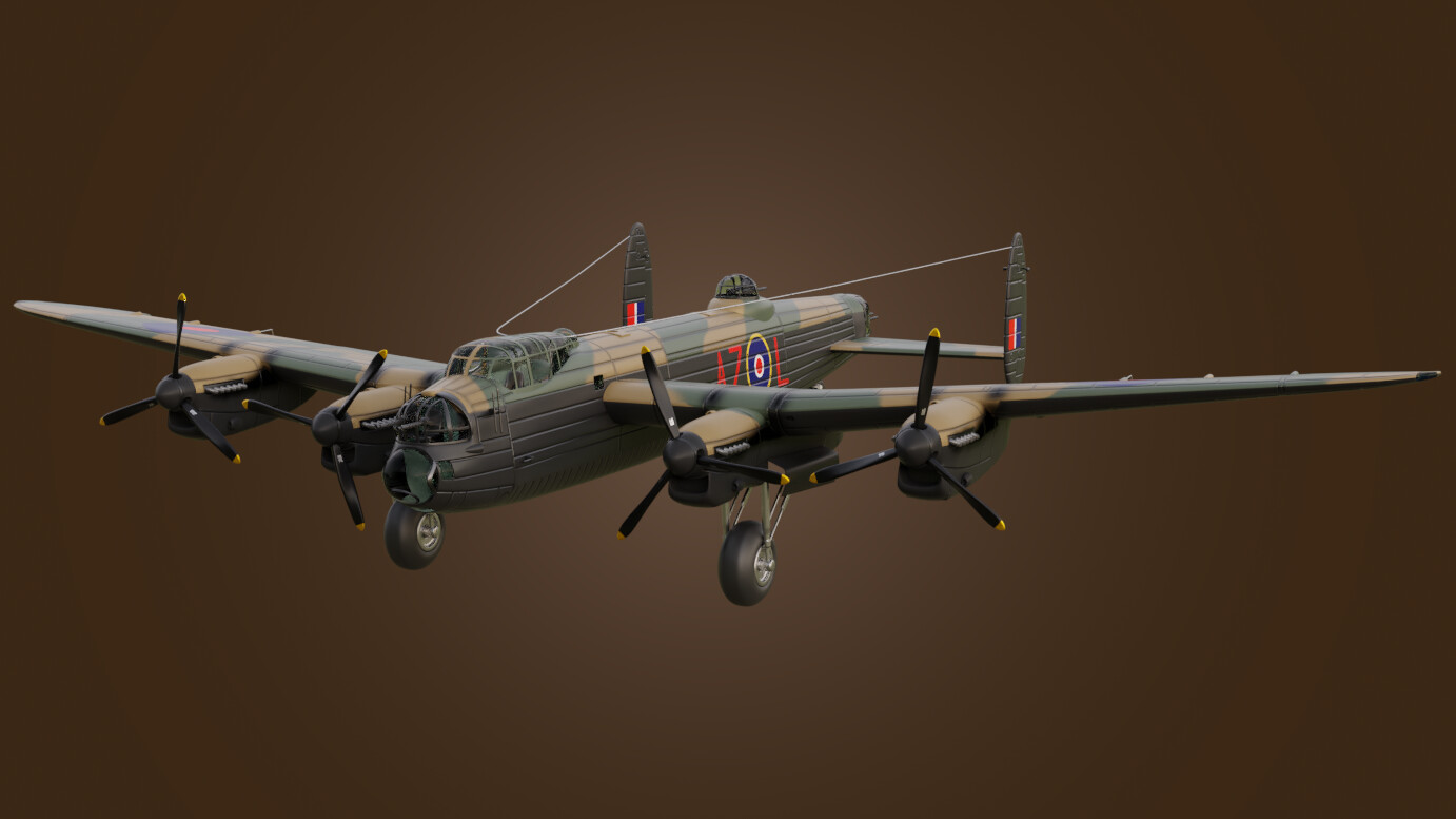 ArtStation - Avro Lancaster B.III
