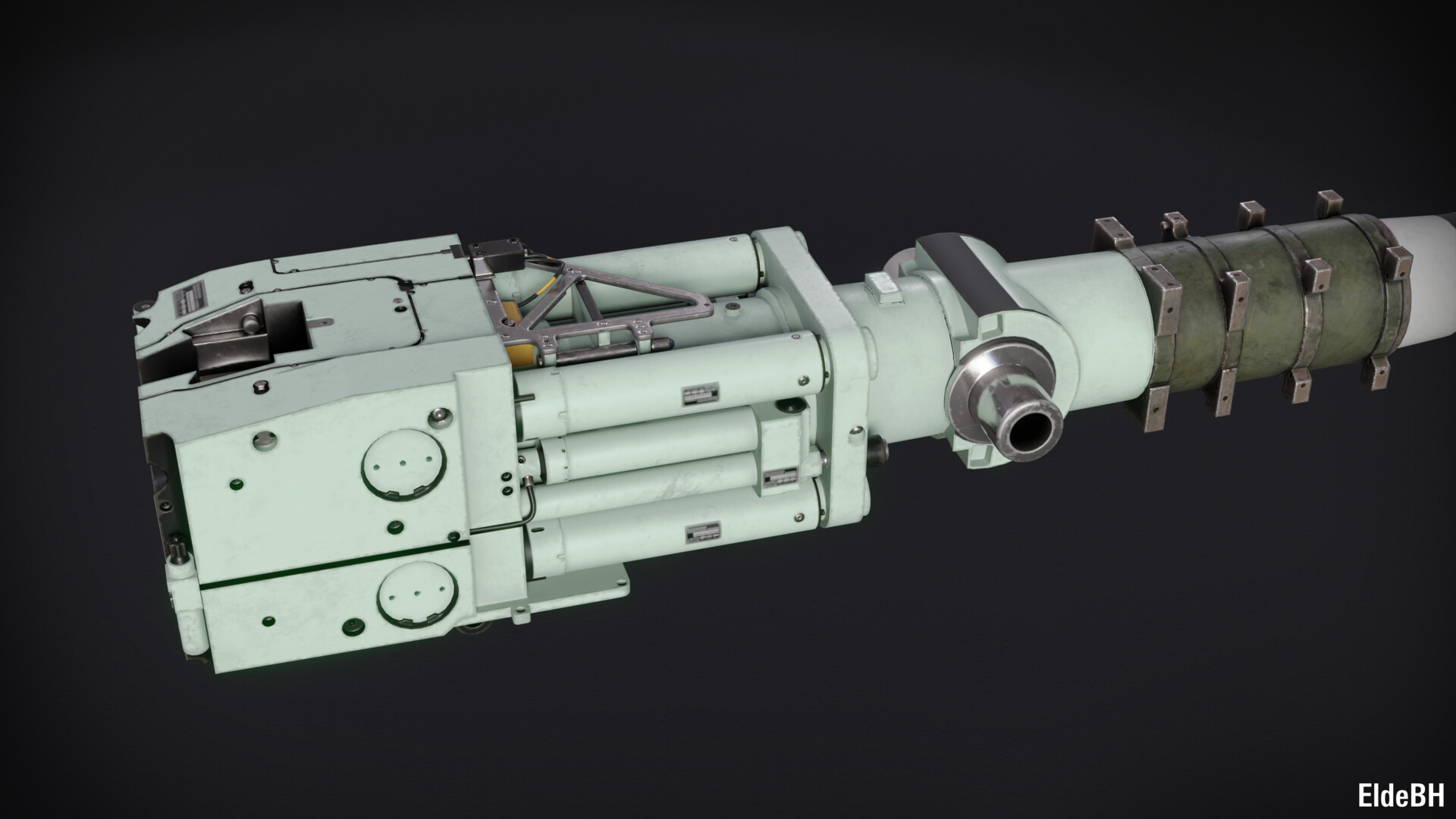 Floris van de Wetering - ASCALON 140mm Gun