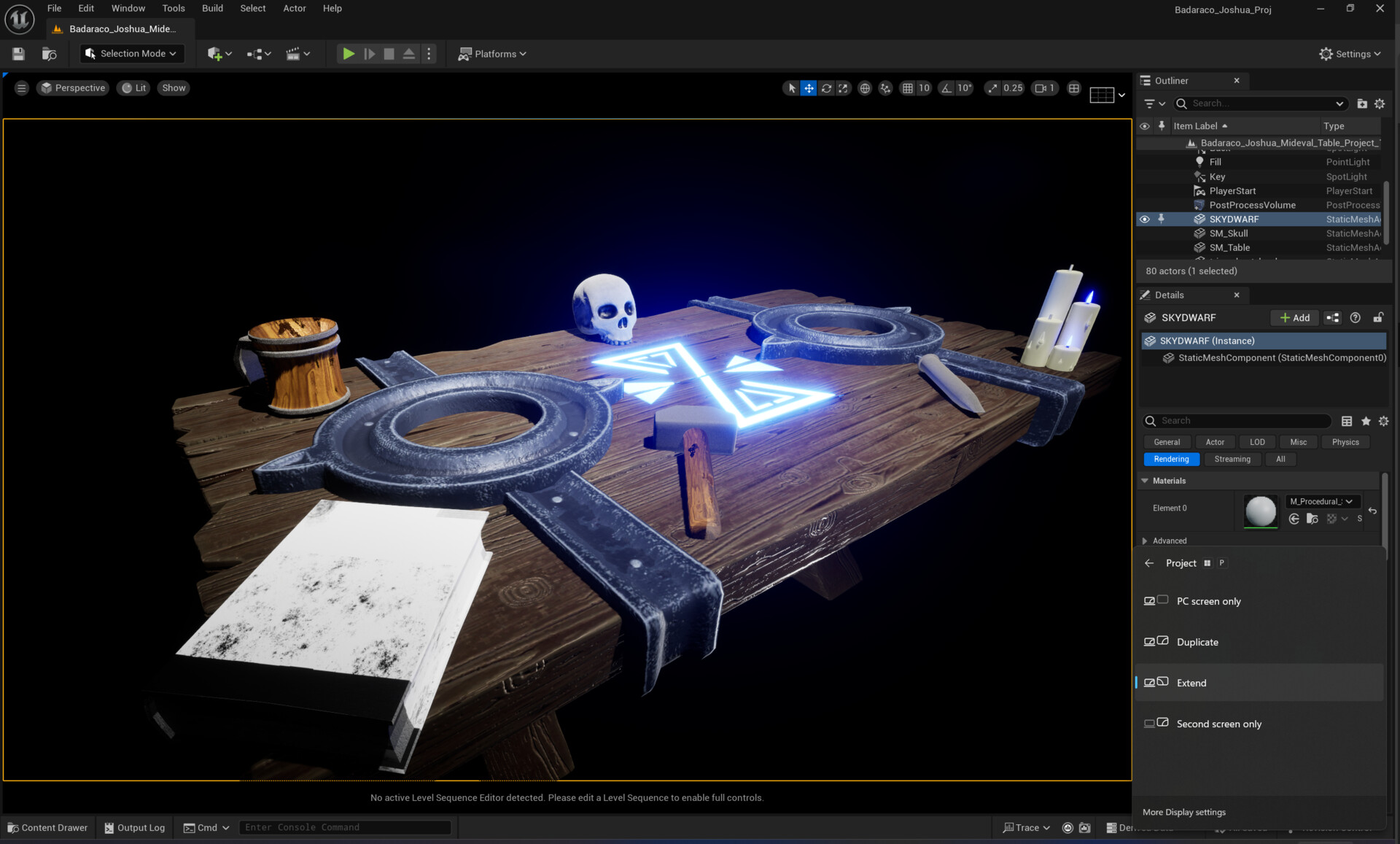 ArtStation - Dwarven Table